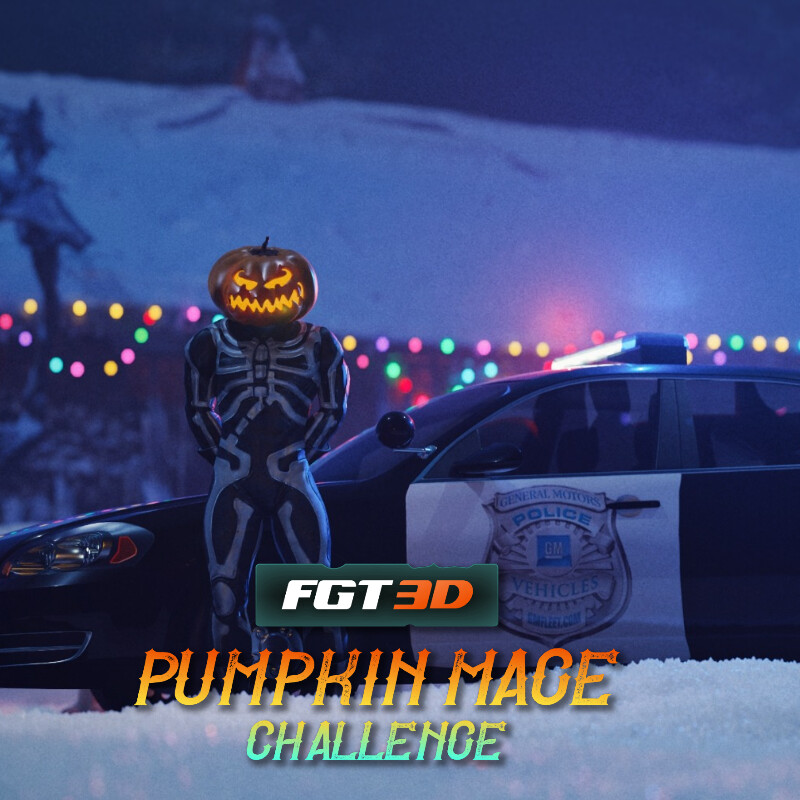 ArtStation - Halloween police