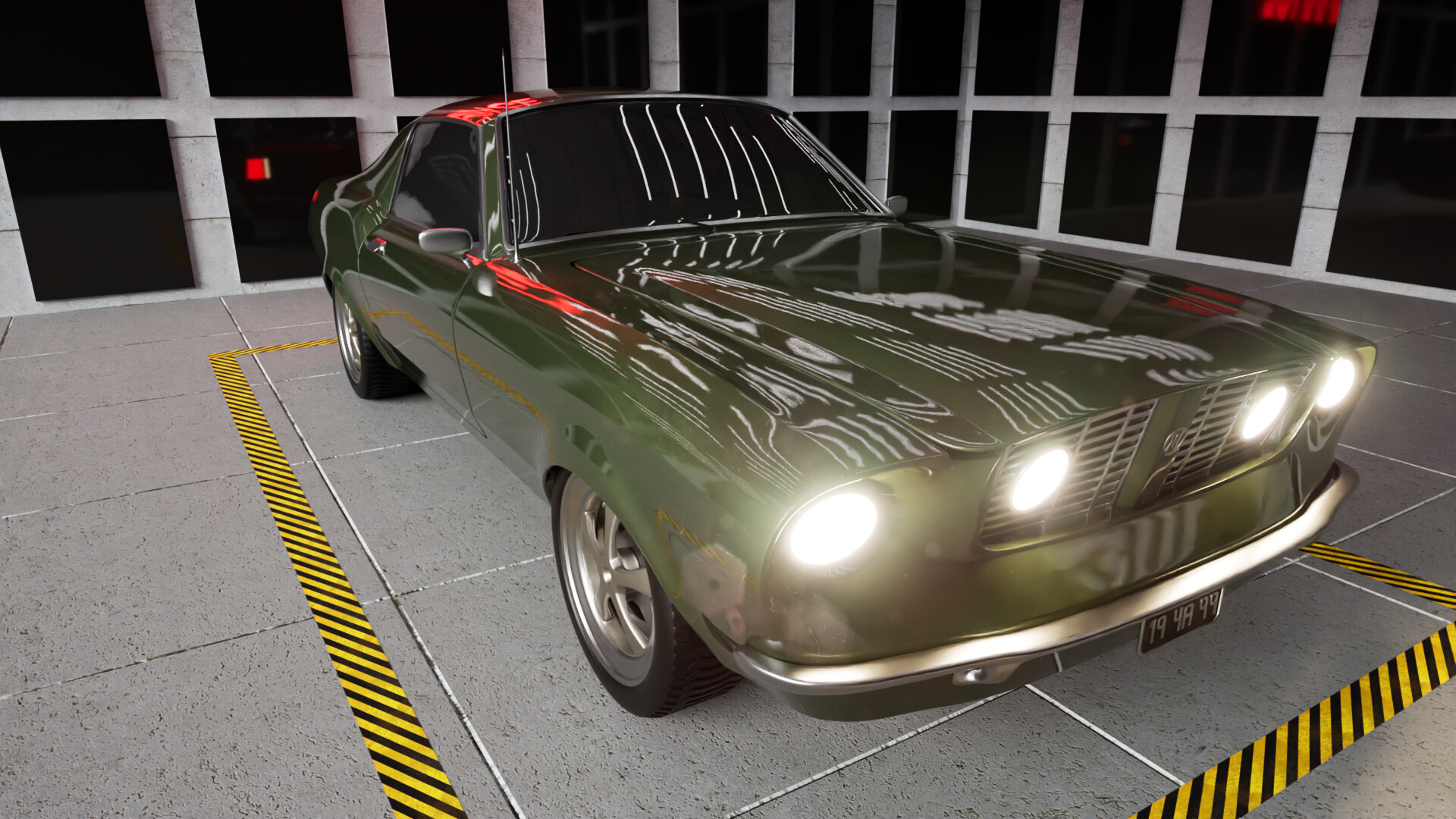 ArtStation - Muscle Car