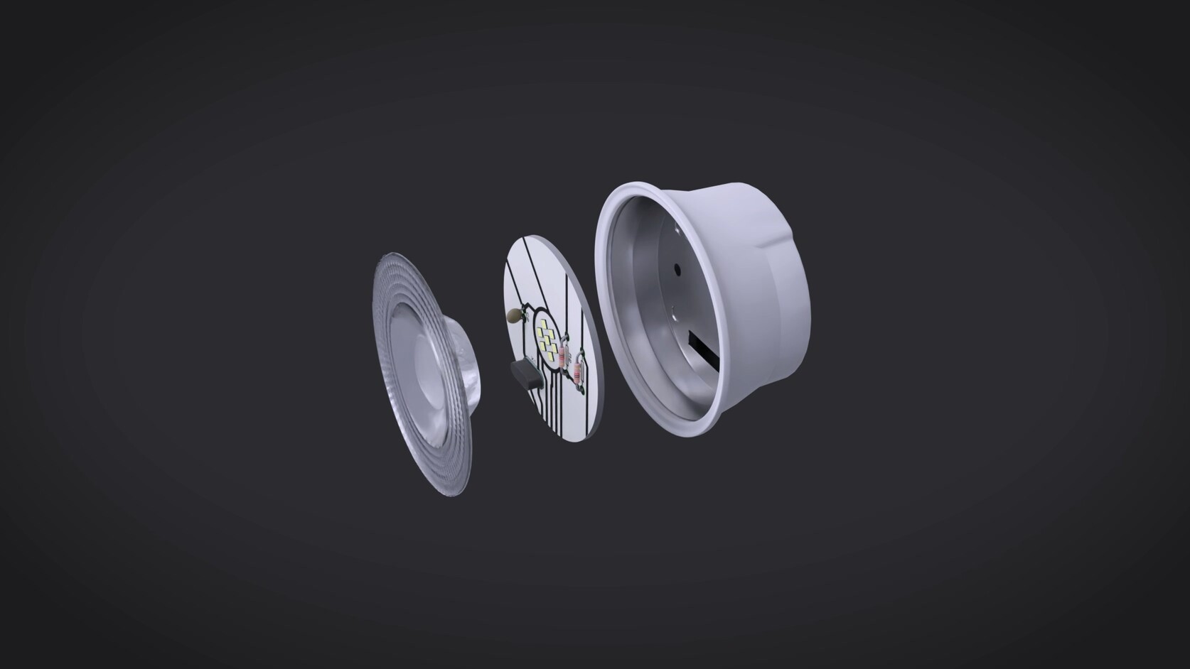 ArtStation - LED Ceiling Light - 3D Animation