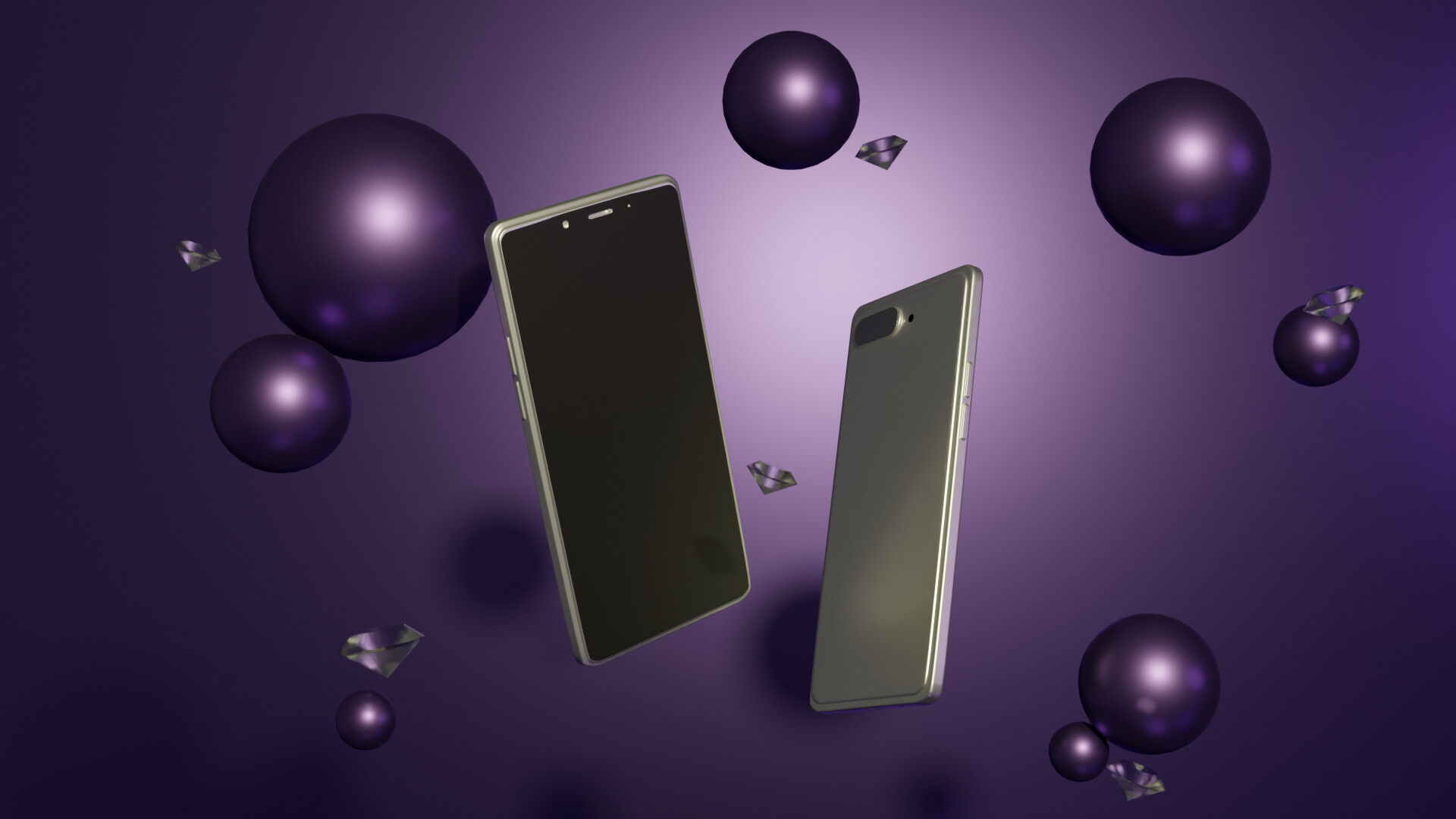 ArtStation - iCONIC Phone "The Unbeatable Phone Performance" - 3D ...