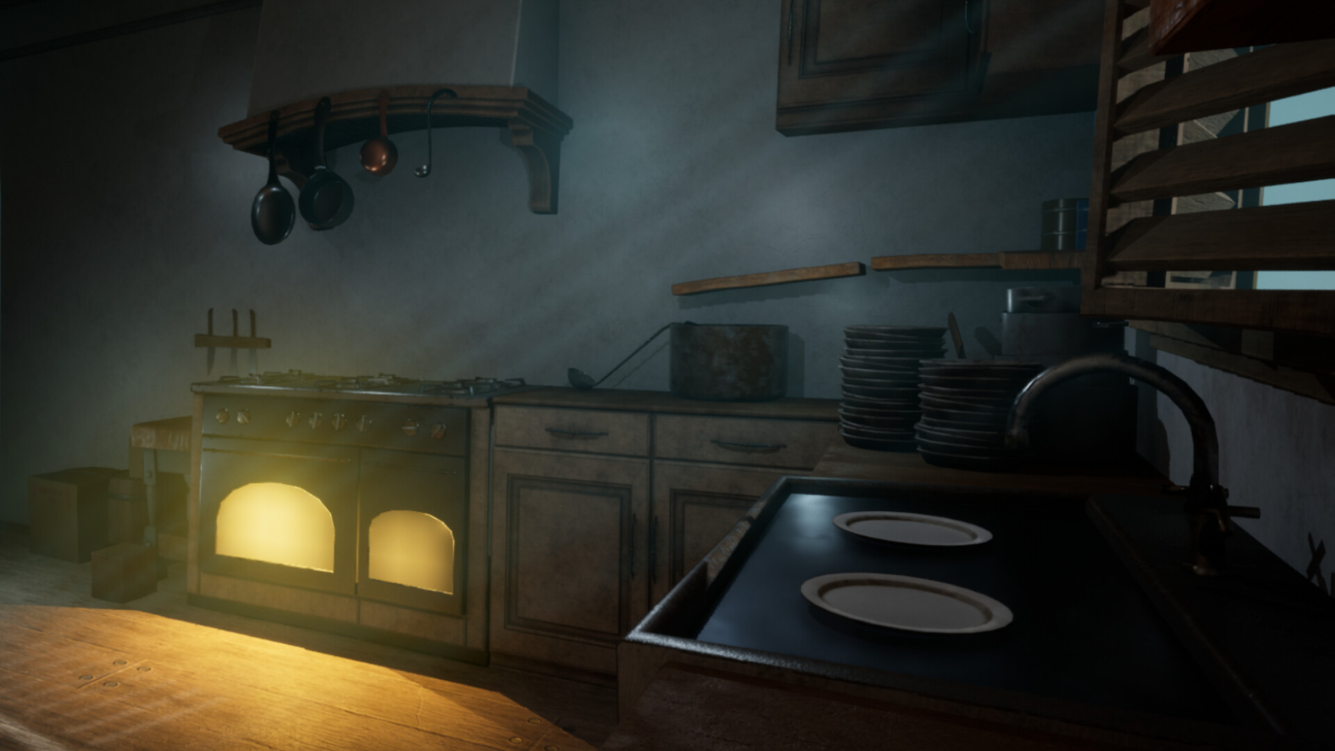 ArtStation - Tim Burton inspired Kitchen Environment