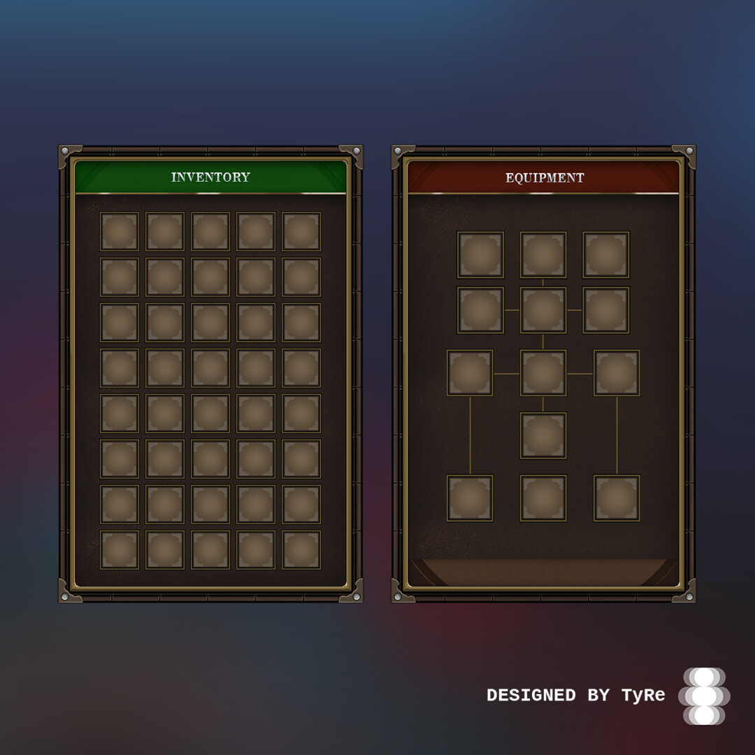 ArtStation - RPG Game UI