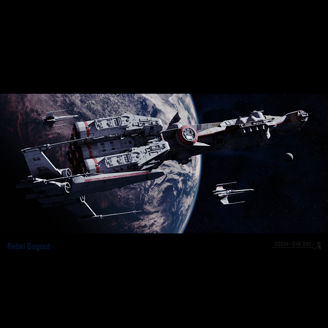 ArtStation - Rebel Bugout