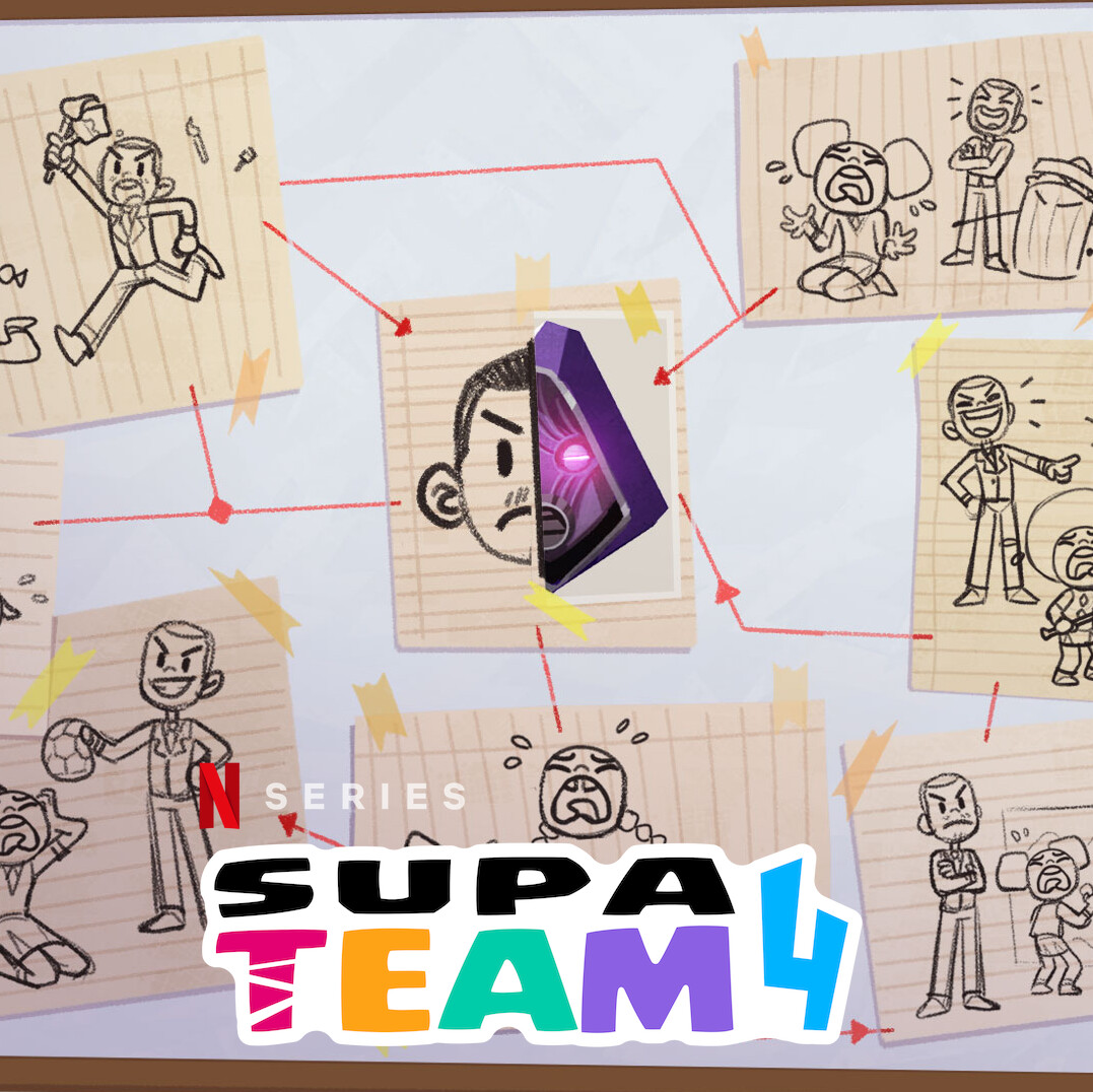 ArtStation - Netflix's Supa Team 4- Prop Concept Art