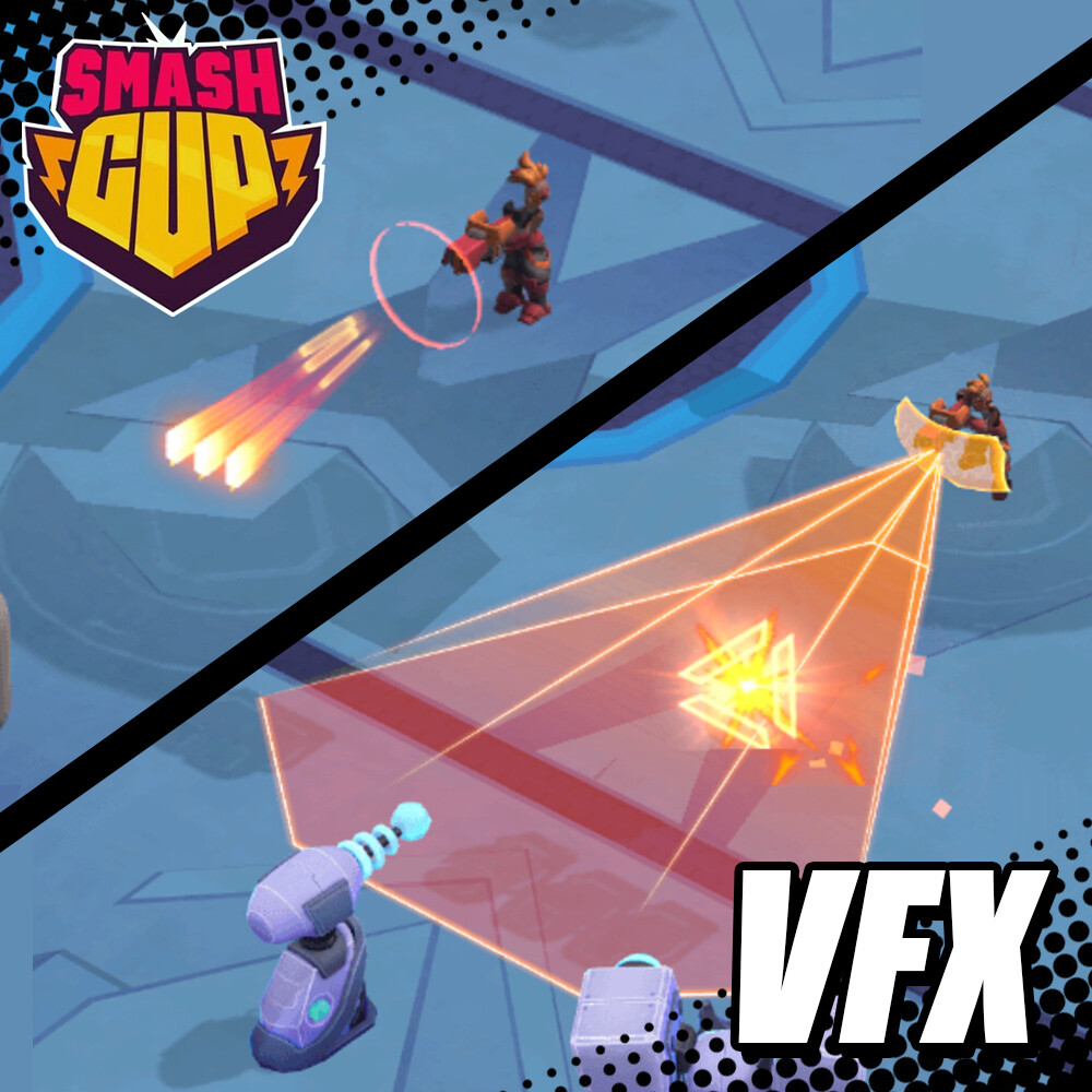ArtStation - Smash Cup VFX - Marina