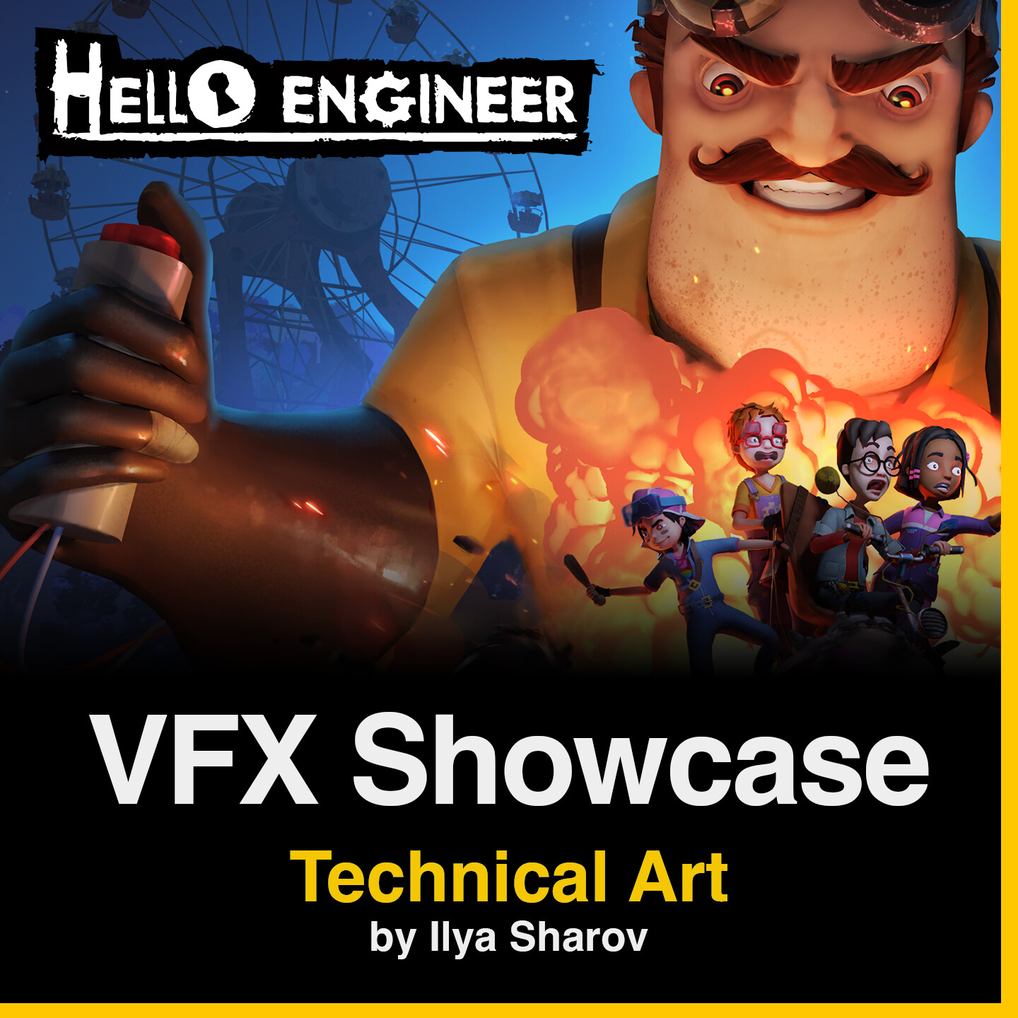ArtStation - Hello Engineer. VFX Showcase