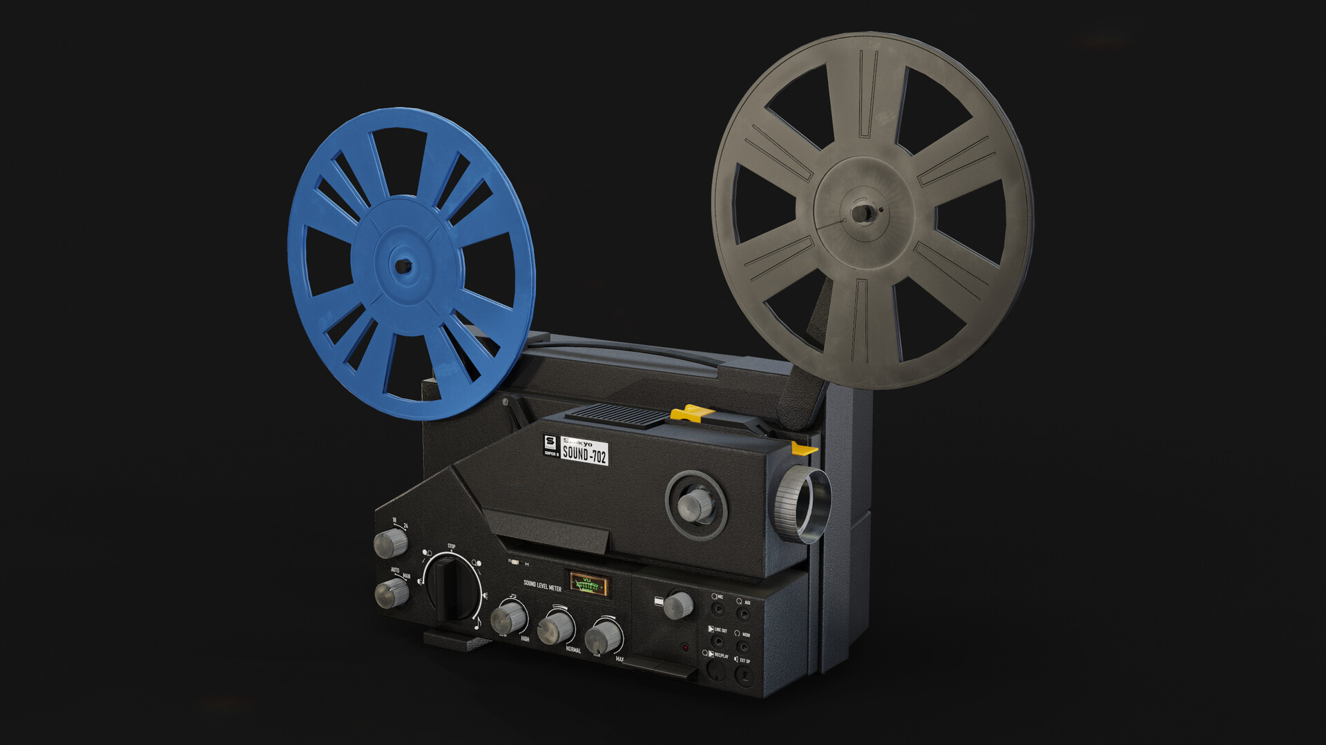 ArtStation - Film projector