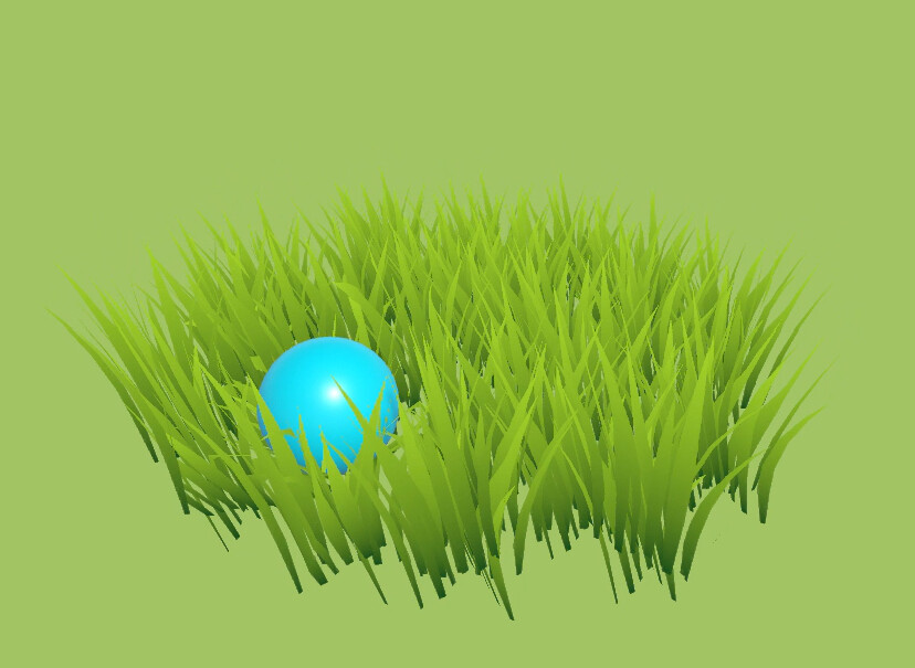 ArtStation - Stylised grass shader