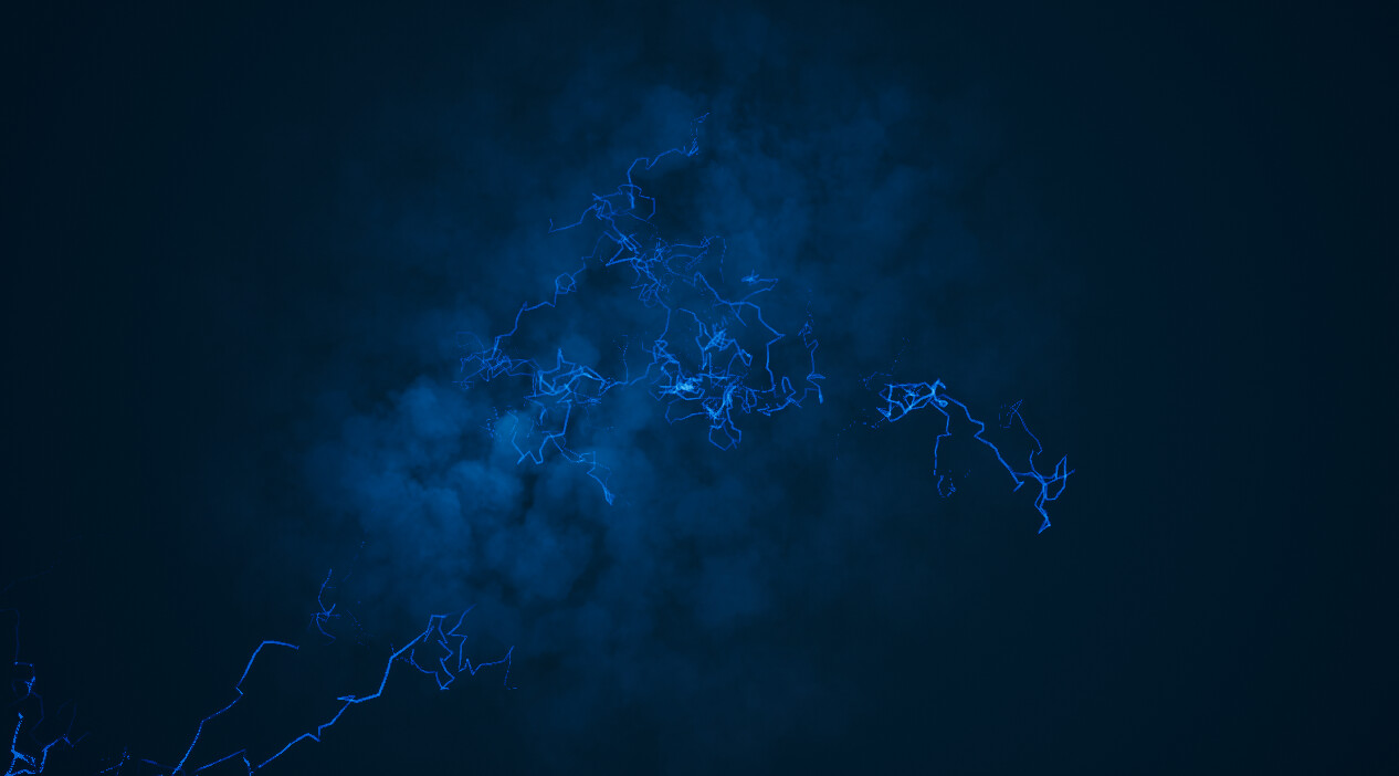 ArtStation - Lightning cloud