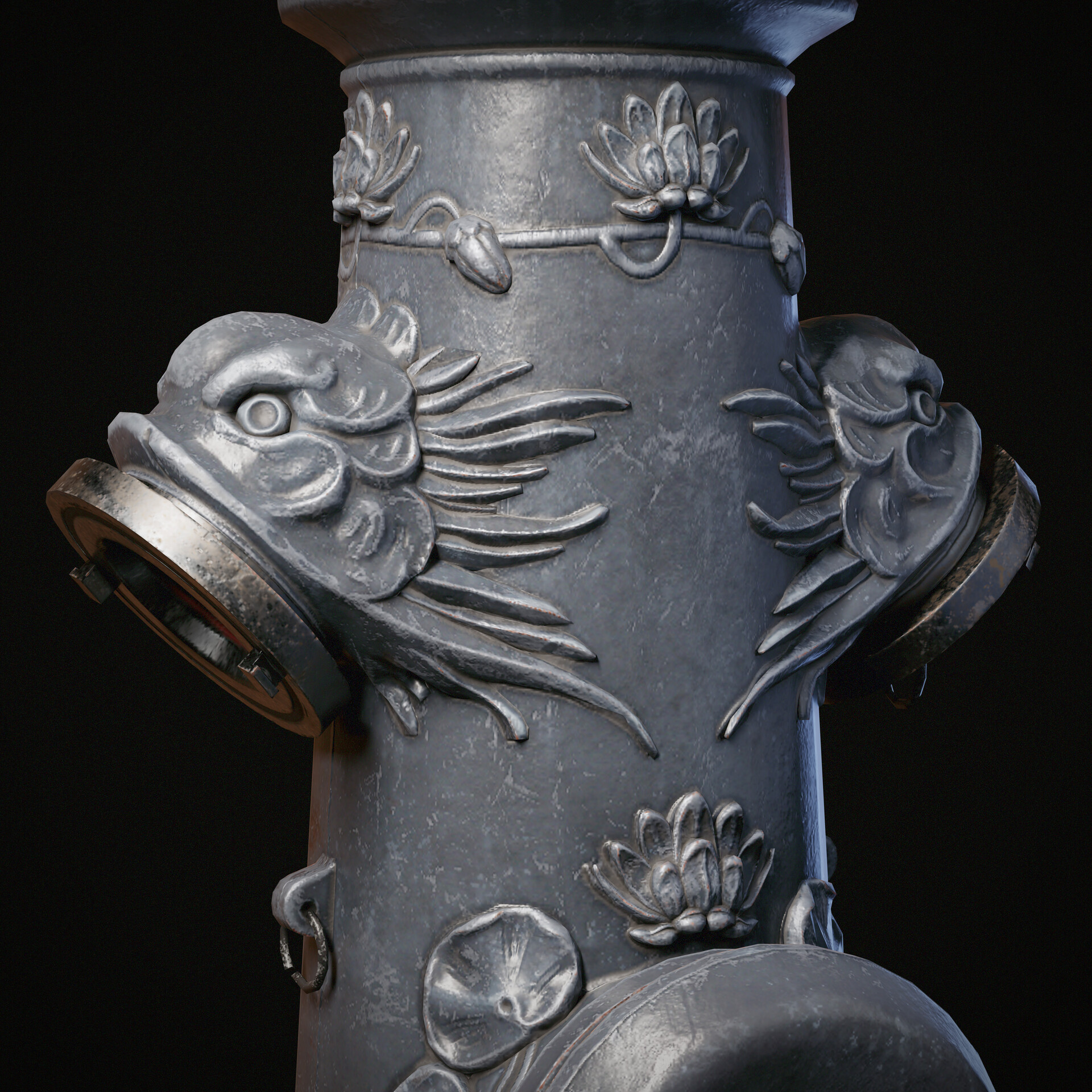 ArtStation - antique german fire hydrant