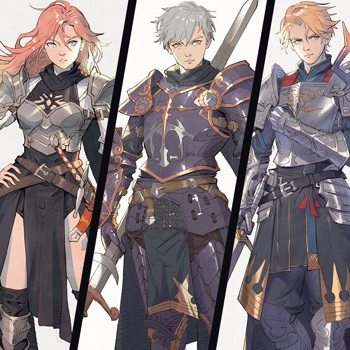 ArtStation - Fantasy Knight