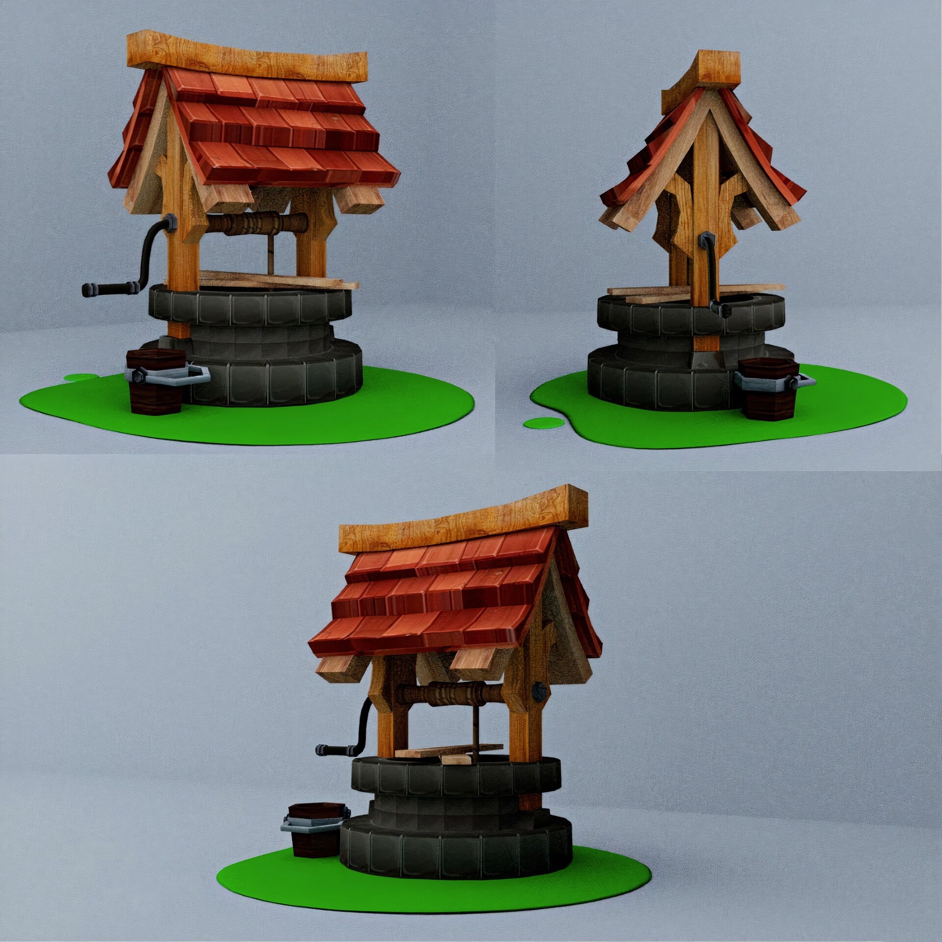 ArtStation - 3D Stylized Well