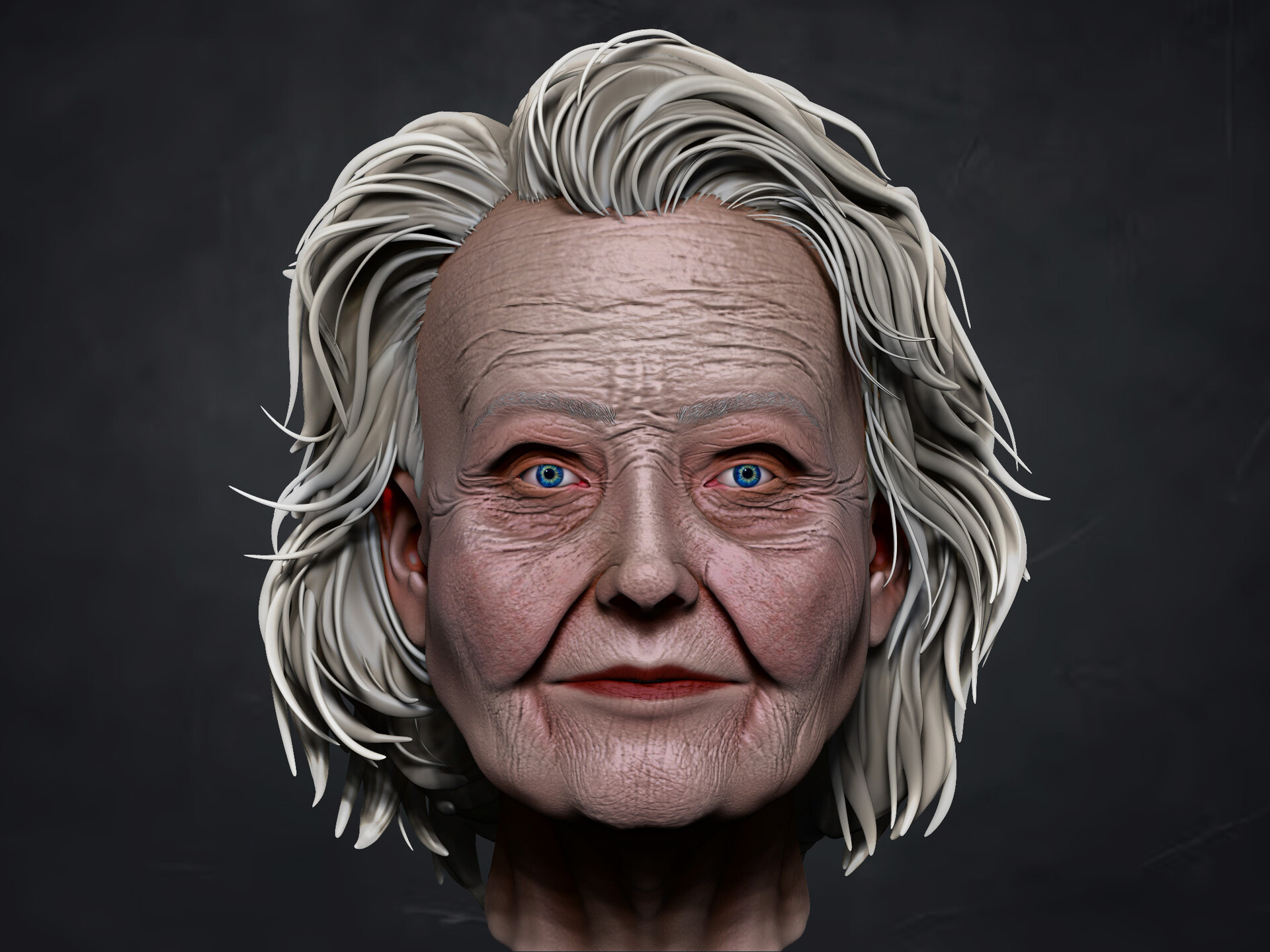 ArtStation - Old Lady