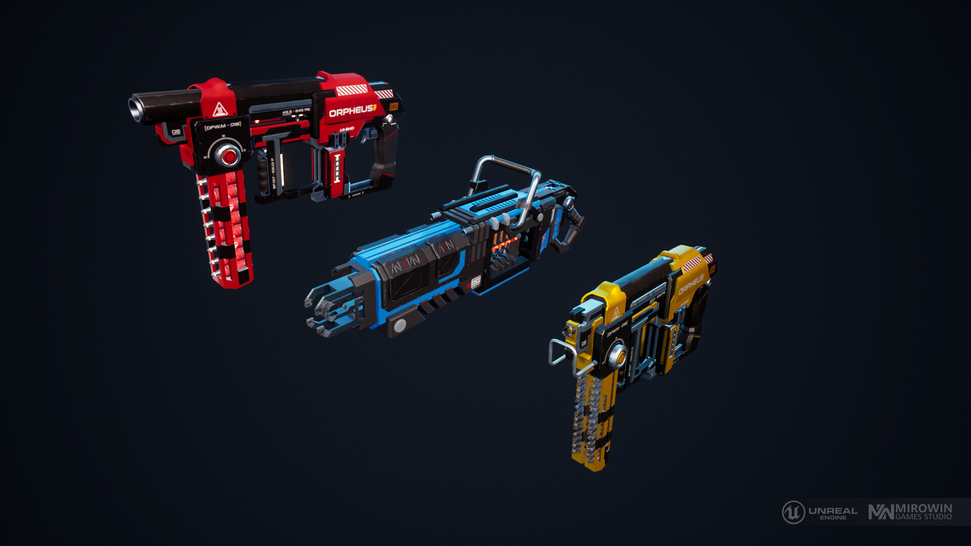 ArtStation - Tools turned into weapons (VR game)