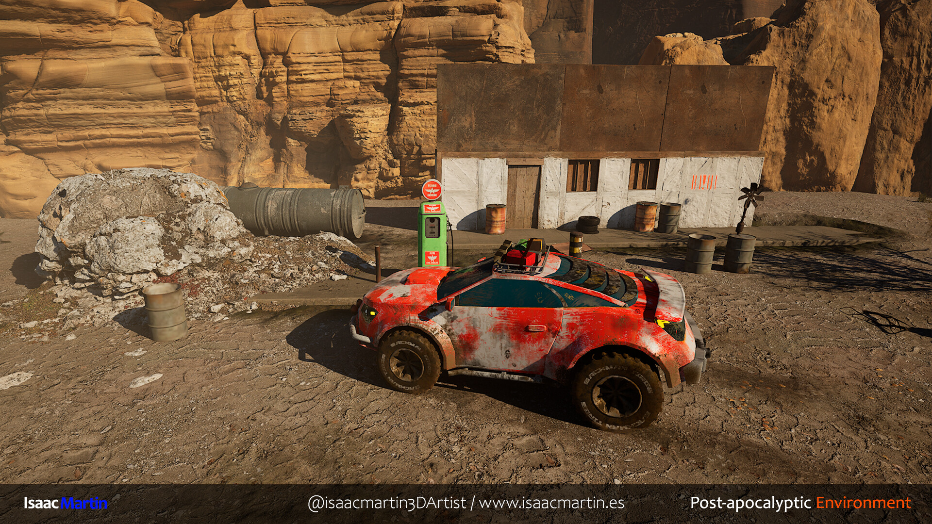 ArtStation - POST APOCALYPTIC ENVIRONMENT (2 VERSIONS)