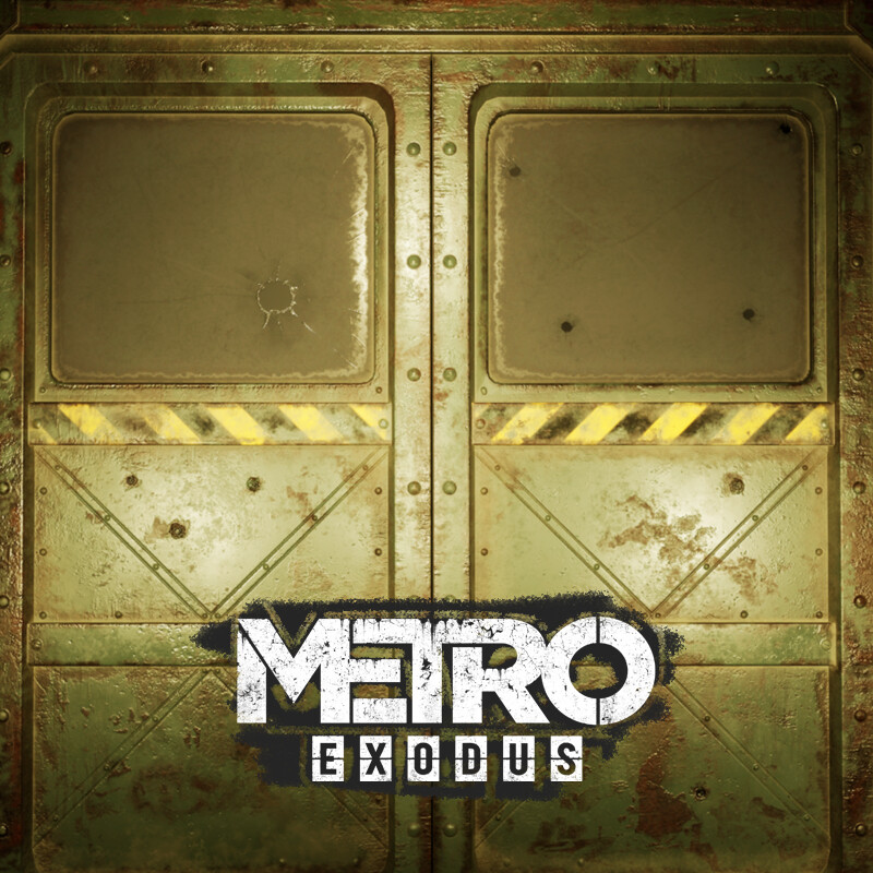 ArtStation - Metro Exodus Door