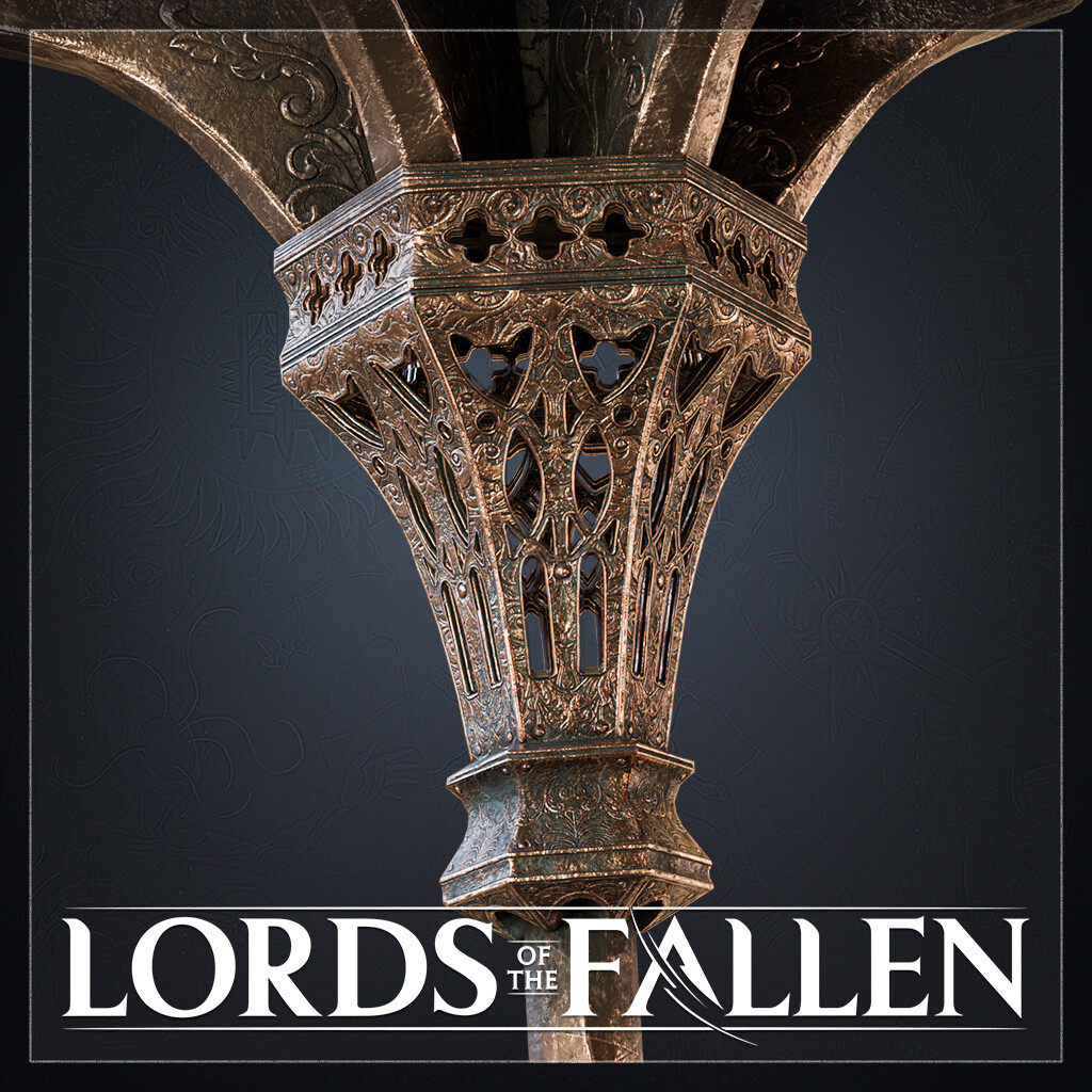 ArtStation - Lords of the Fallen - Carrion Knight Staff