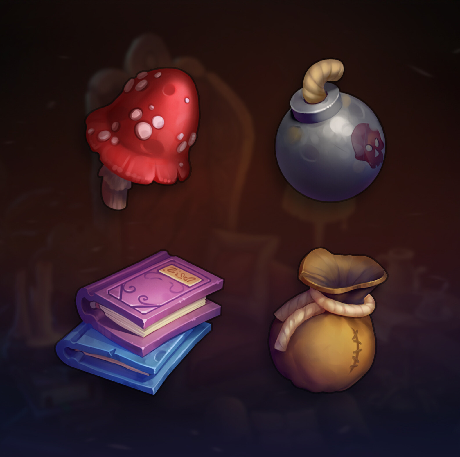 ArtStation - RPG loot icons