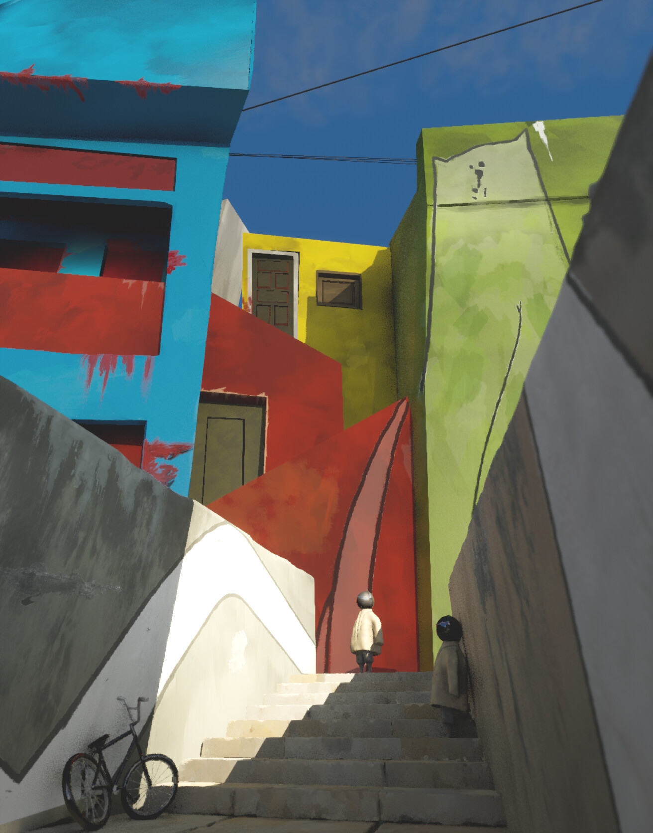 ArtStation - Painterly Urban Environment