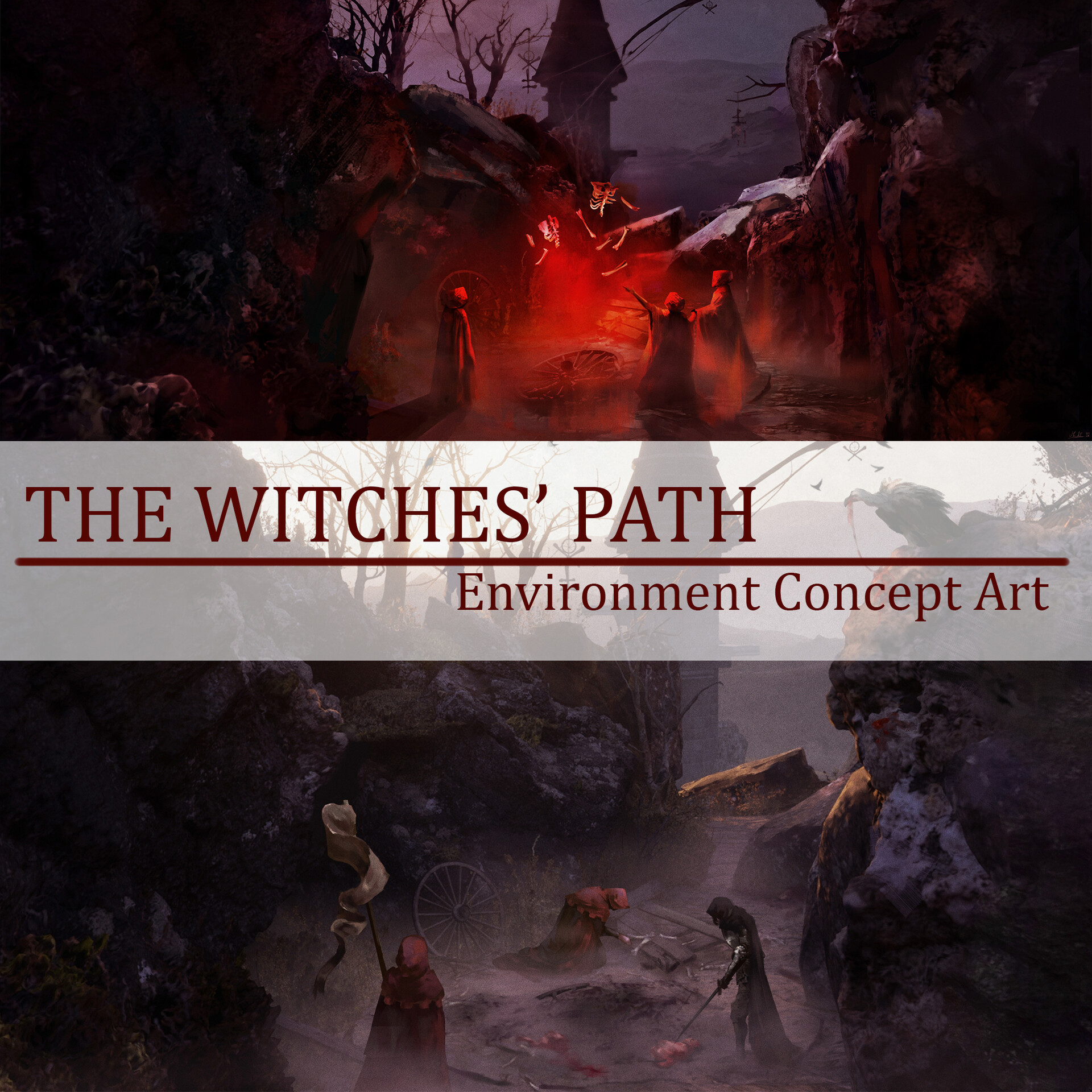ArtStation - The Witches' Path