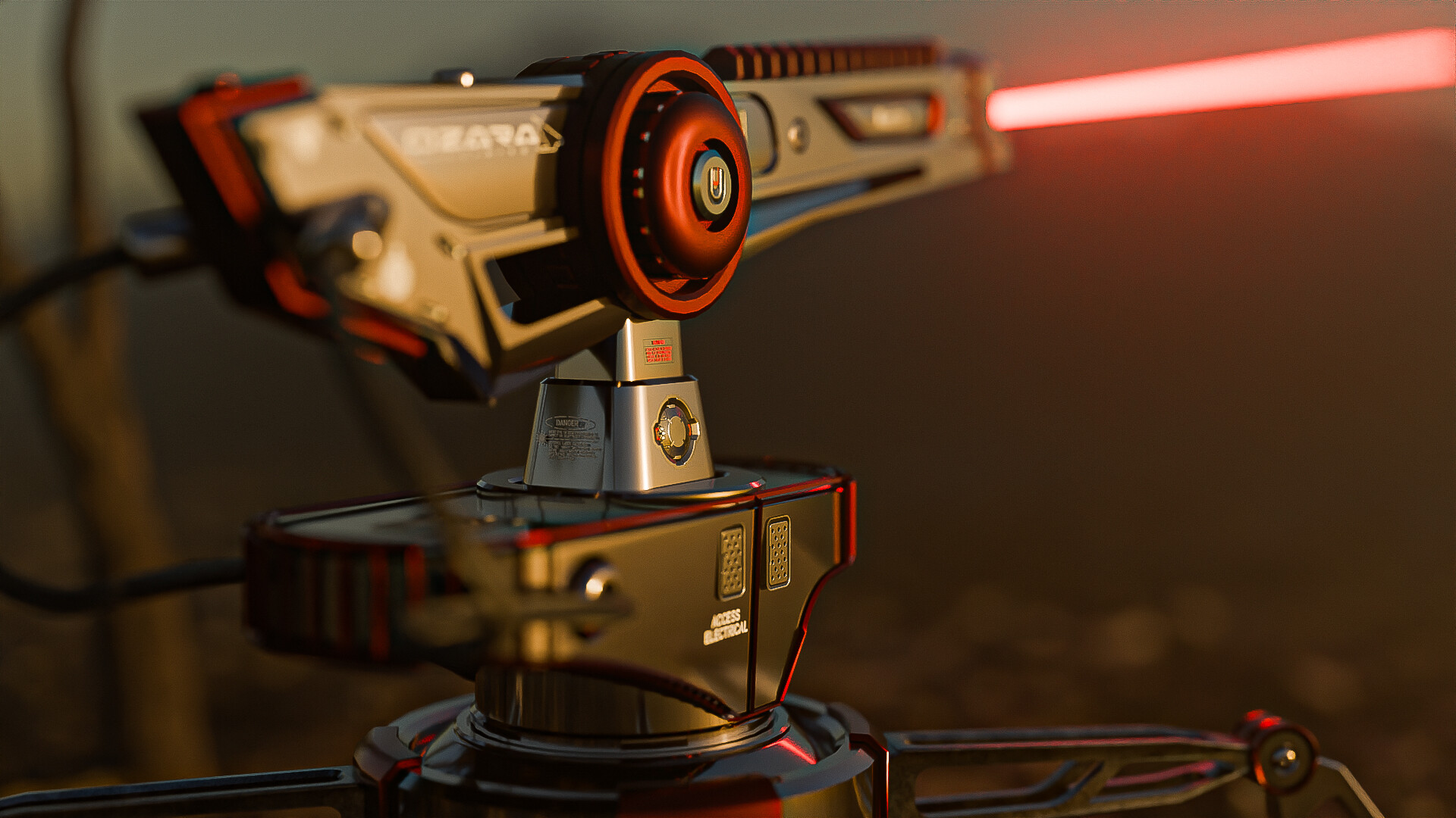 ArtStation - Sci-Fi Gun