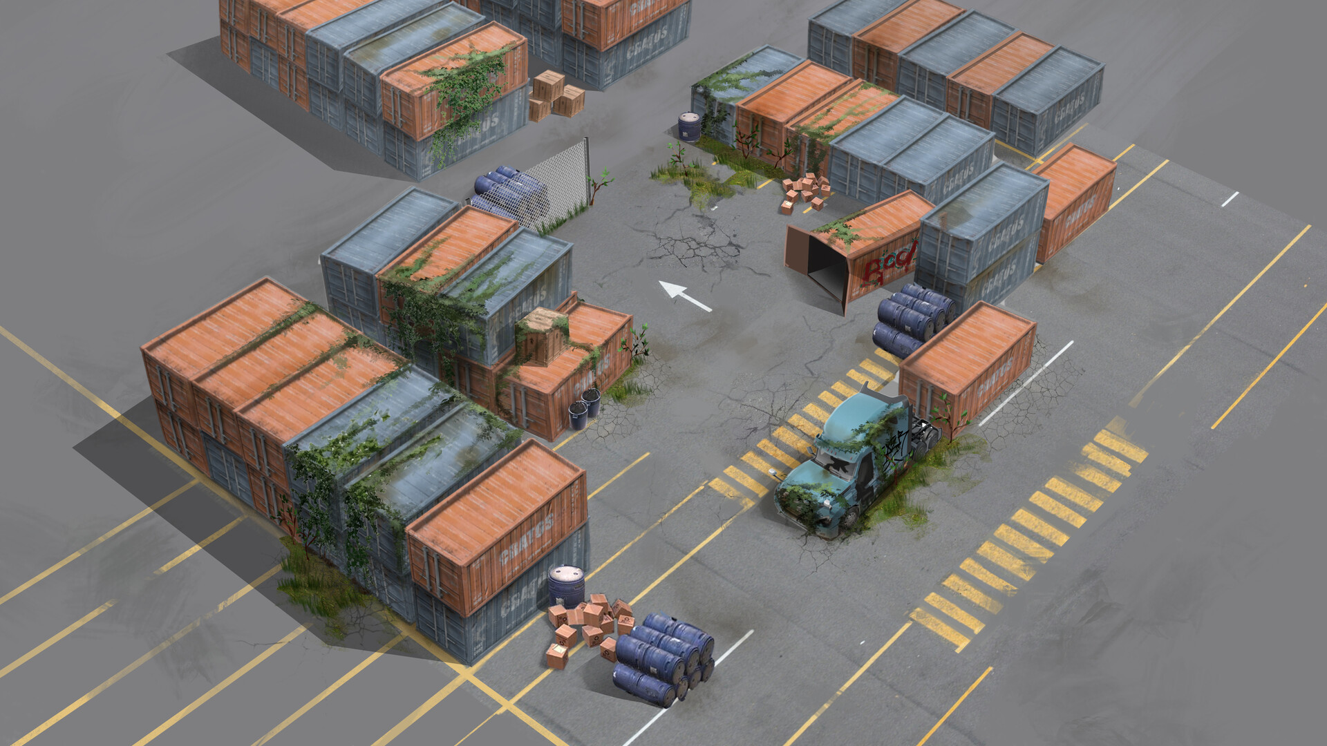 ArtStation - Map concept art