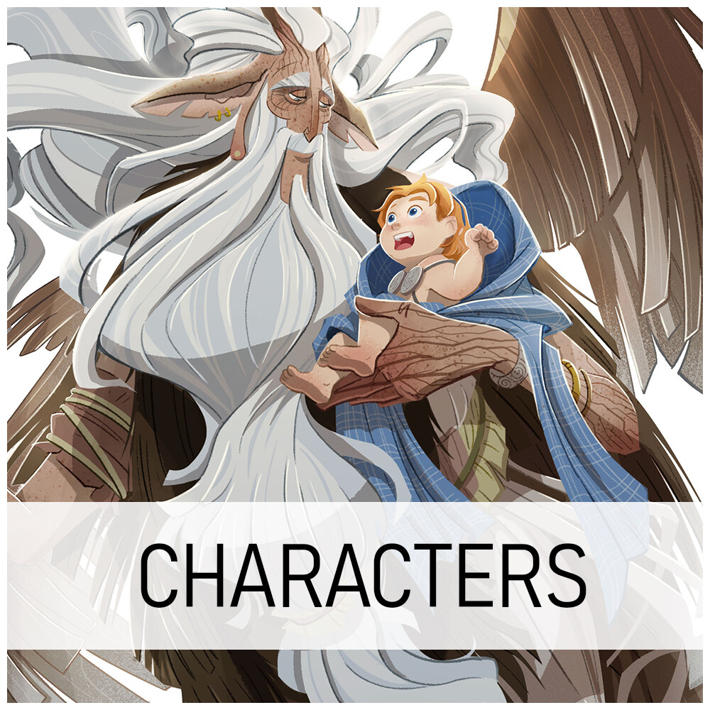 Marie Stephanie Surga - CHARACTERS