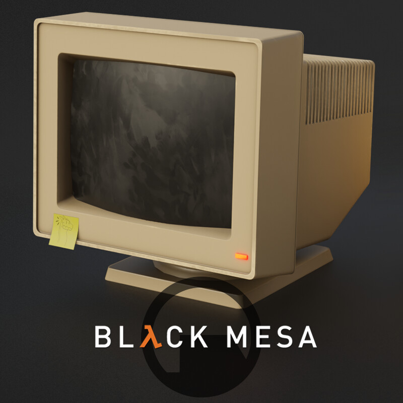 ArtStation - CRT Monitor