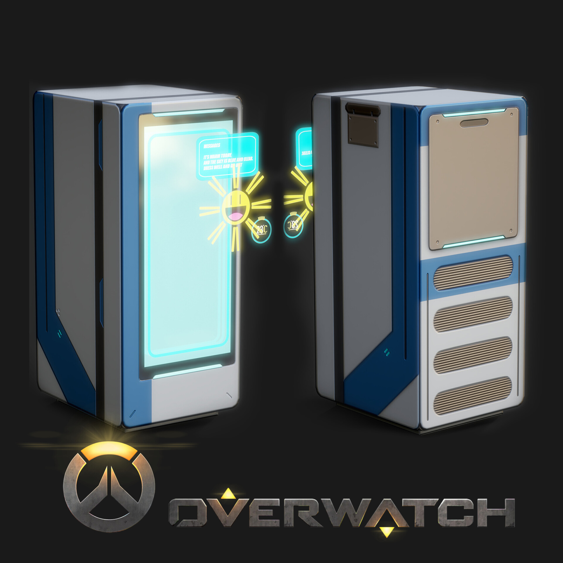 ArtStation - Overwatch Fridge