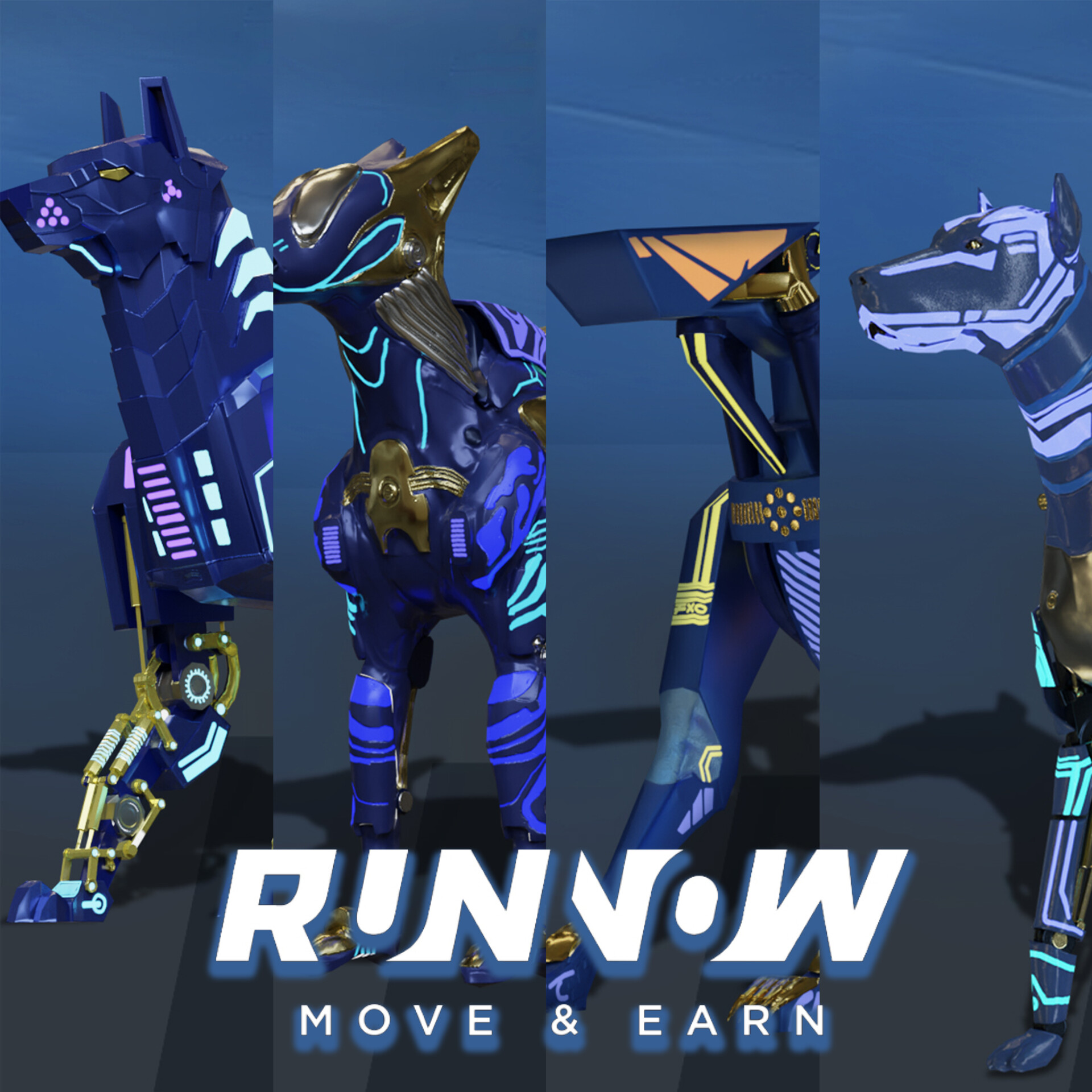 ArtStation - 3D Items - Runnow NFT Project