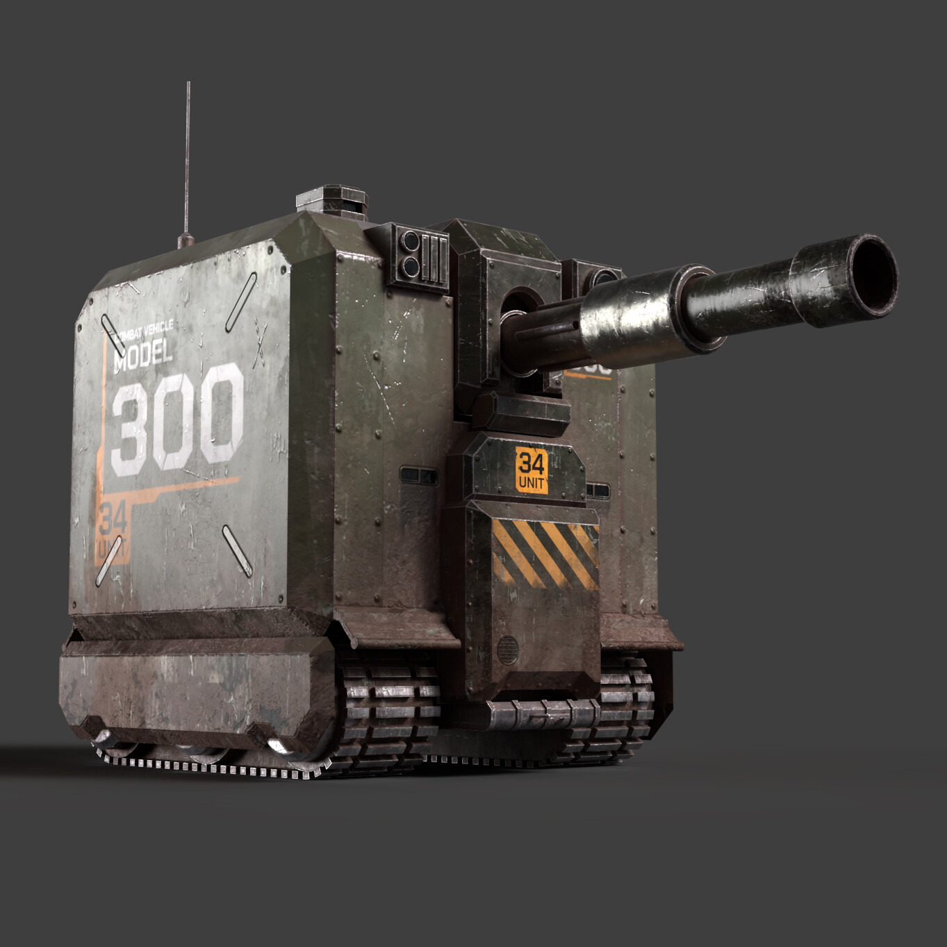 ArtStation - Block Shaped Tanks