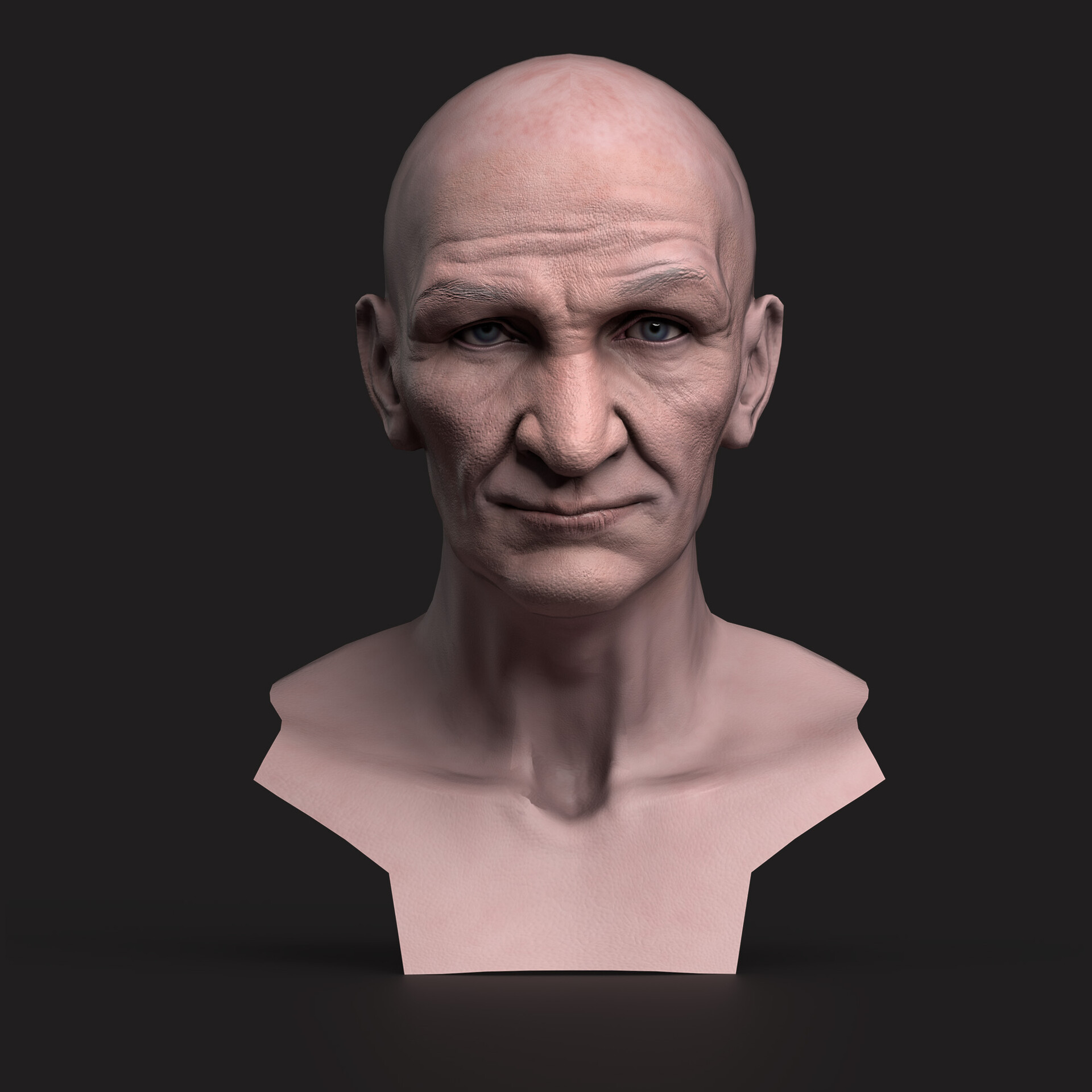 ArtStation - Advanced Age Character Study - 3D Model