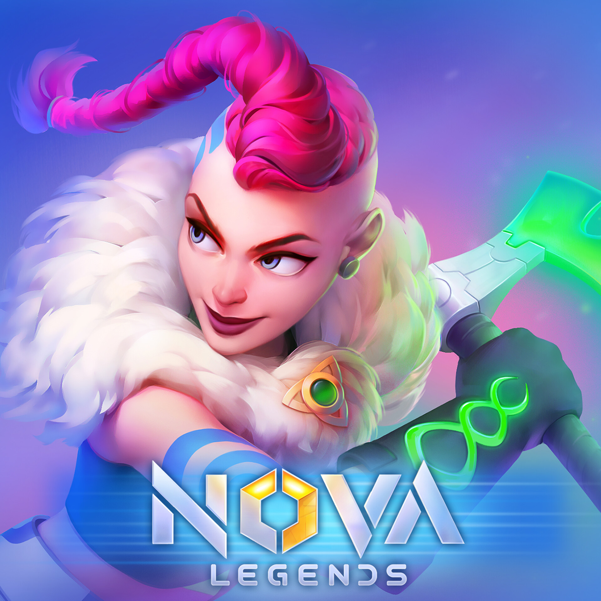 Diana Hryhorian - Nova Legends - backgrounds & other / Plarium