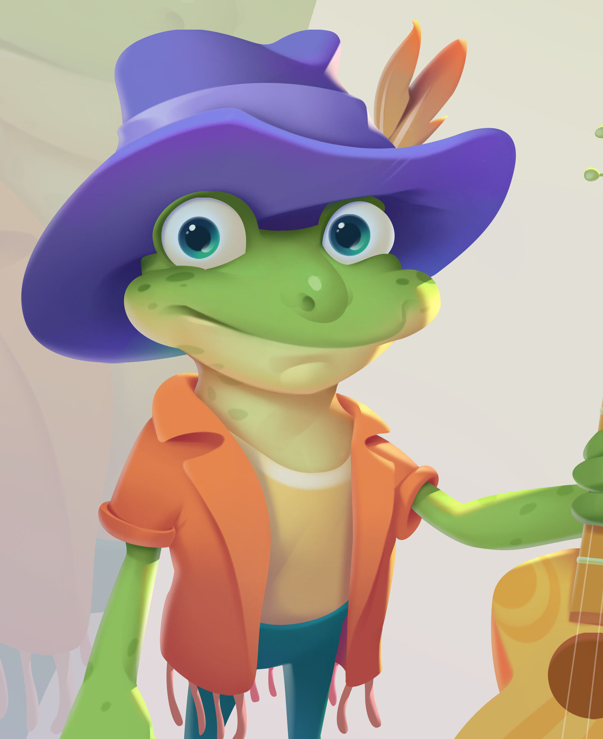 ArtStation - Frog Kevin