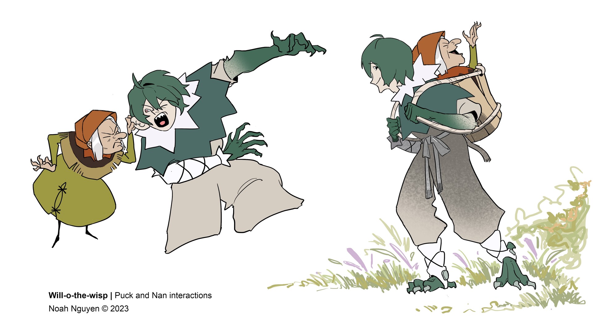 ArtStation - Character/VisDev Portfolio 2024 (Noah Nguyen)