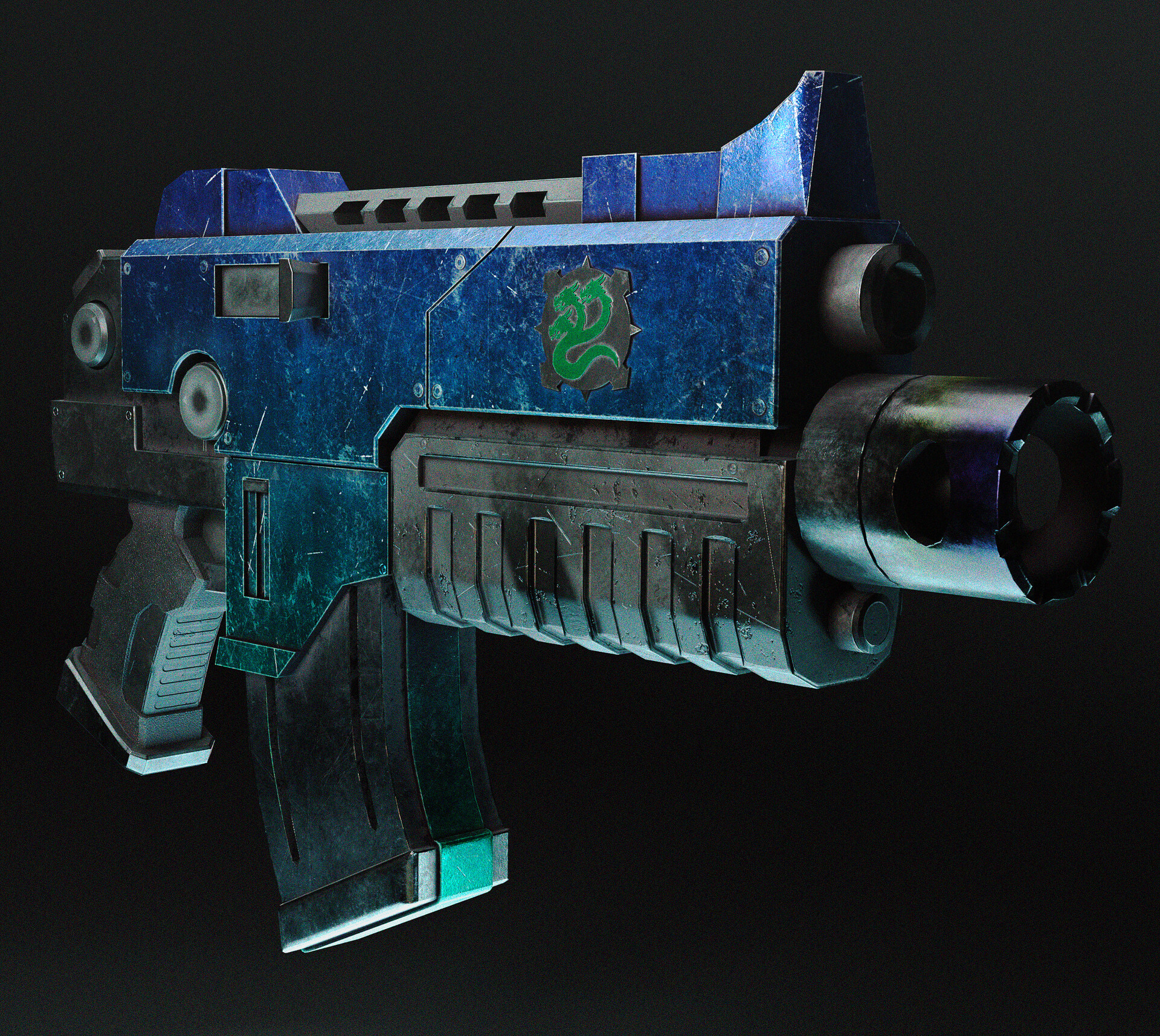 ArtStation - Warhammer 40k Bolter