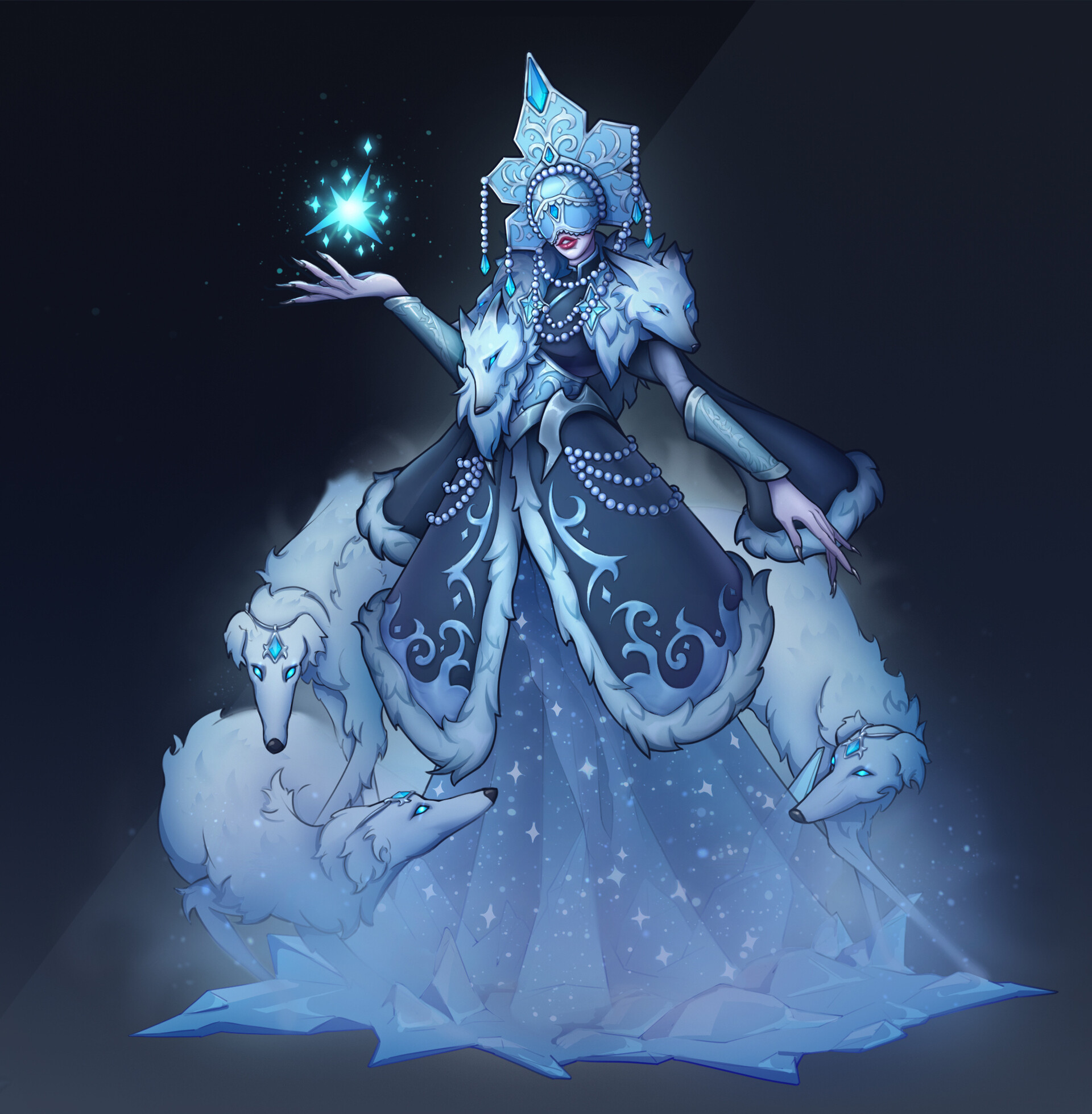 ArtStation - The SNOW QUEEN