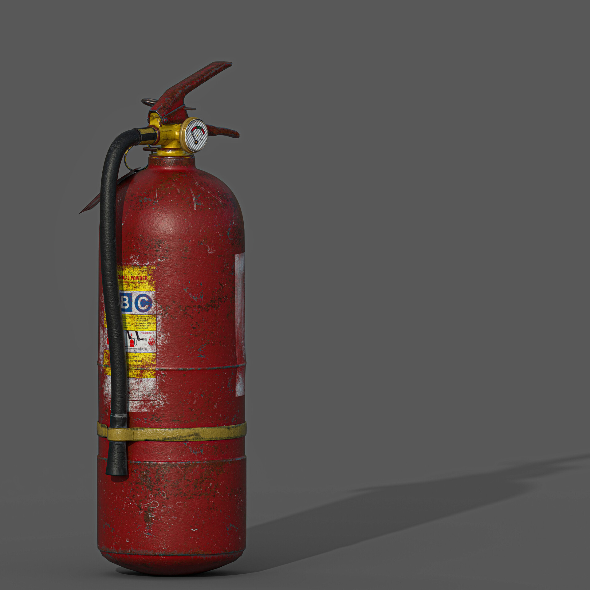ArtStation - Safety in Style: 3D Fire Extinguisher Model