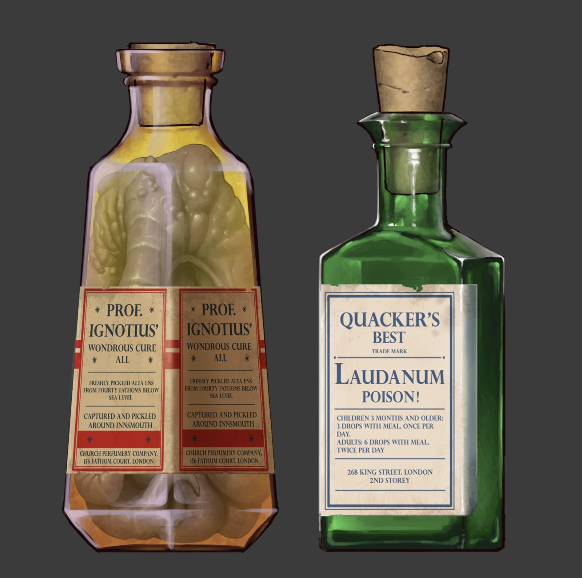 ArtStation - Unutterable Prop Concepts