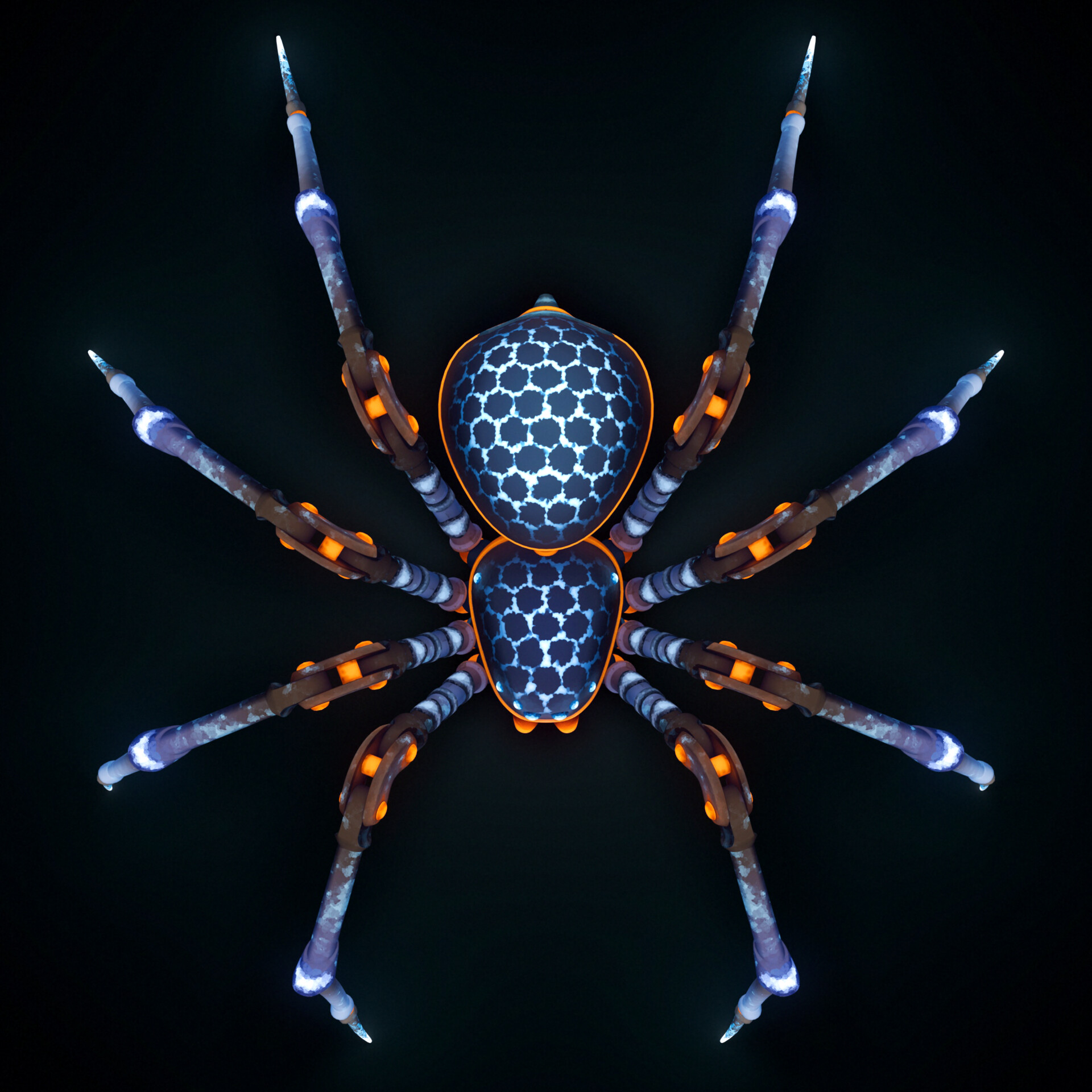 ArtStation - Handpainted Spider