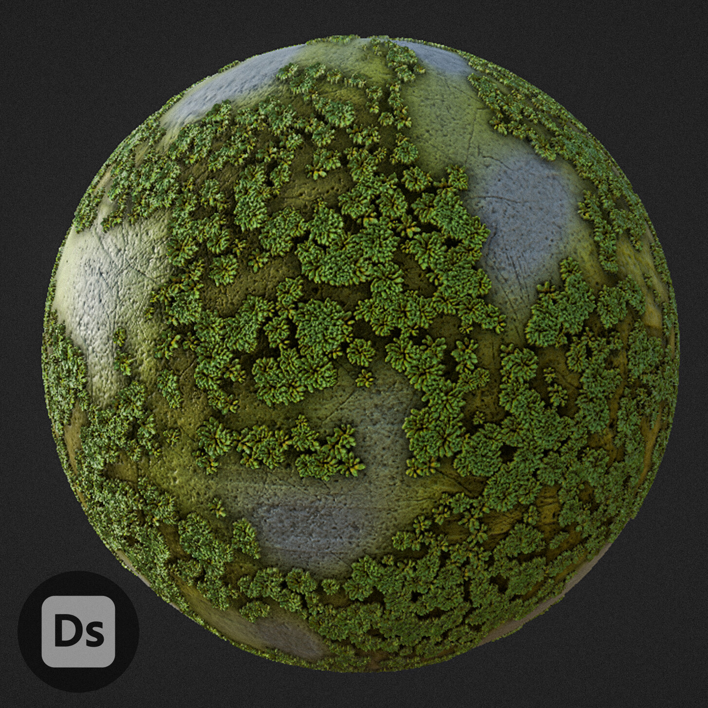 ArtStation - Overgrown Concrete