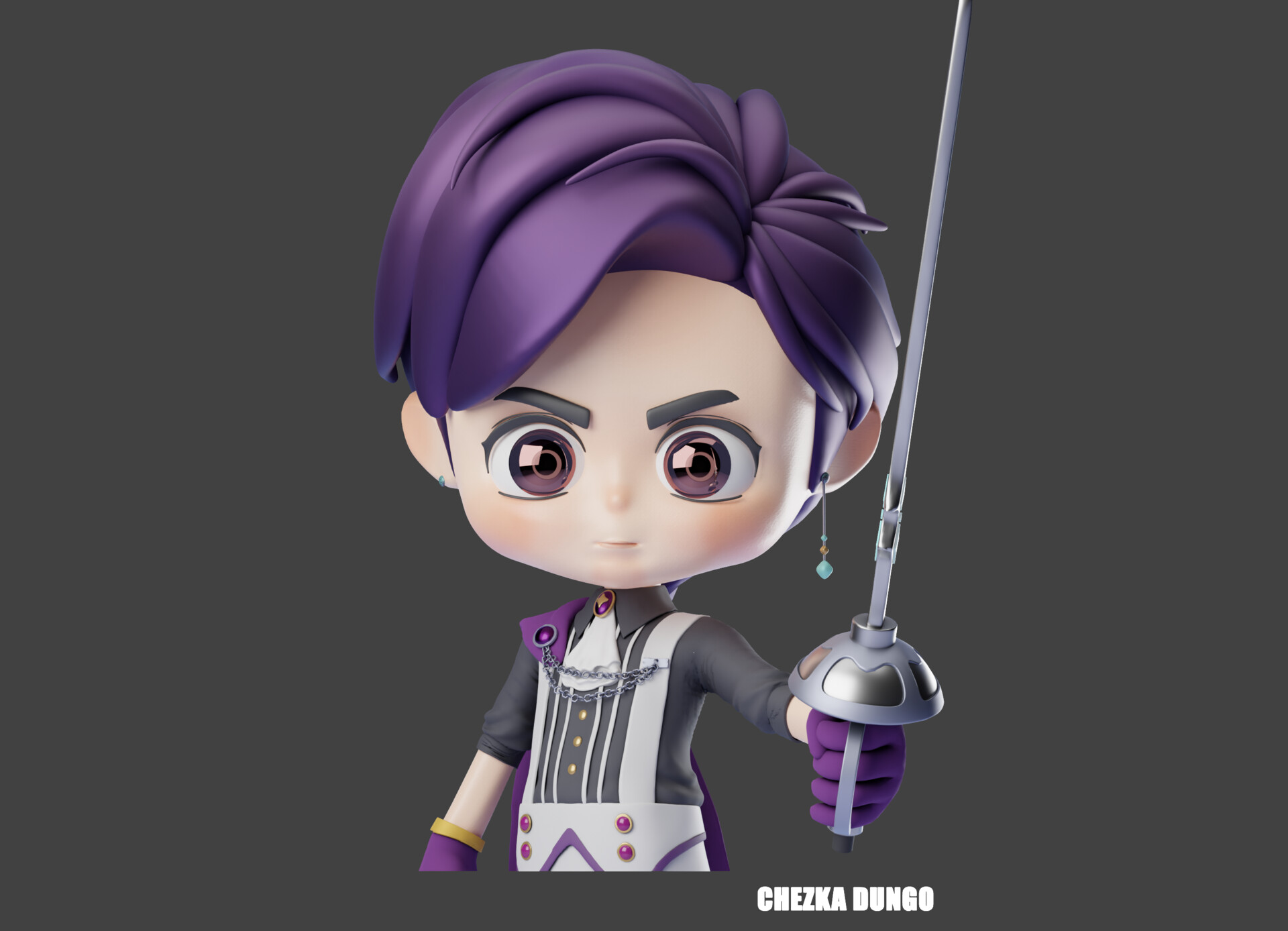 ArtStation - Character Project - Chibi Model
