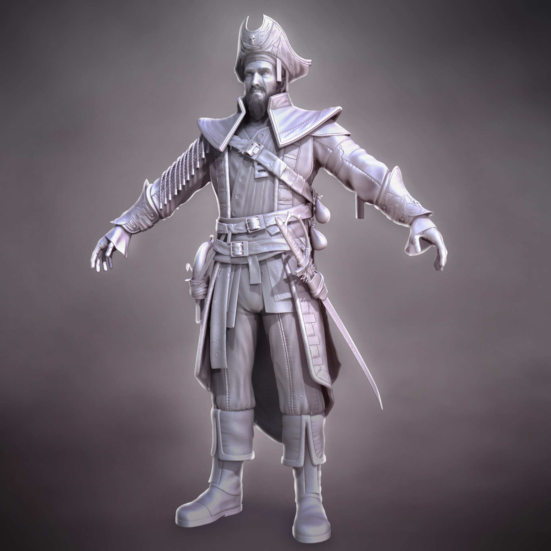 ArtStation - Pirate model