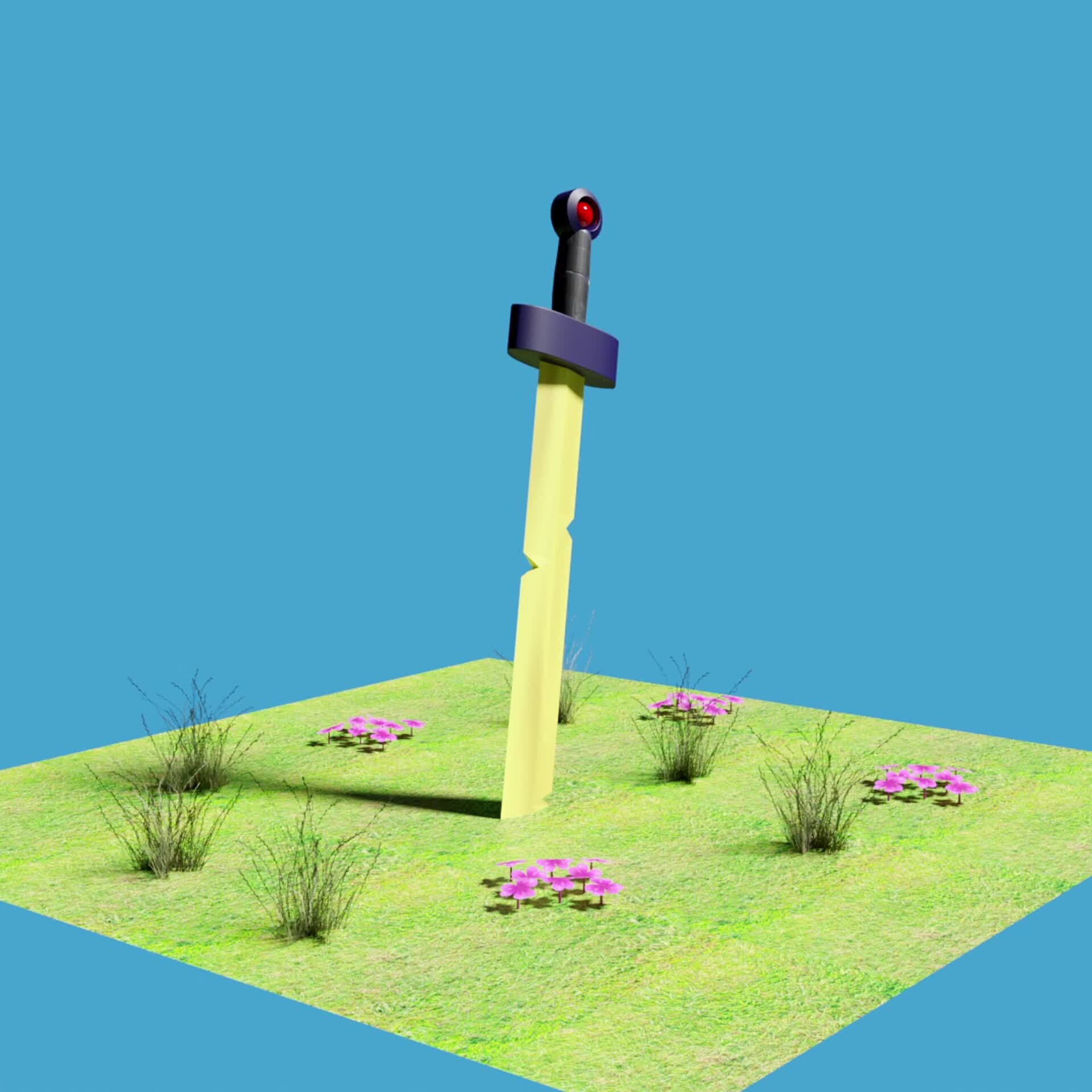 ArtStation - Finn's Scarlet sword (Adventure Time)