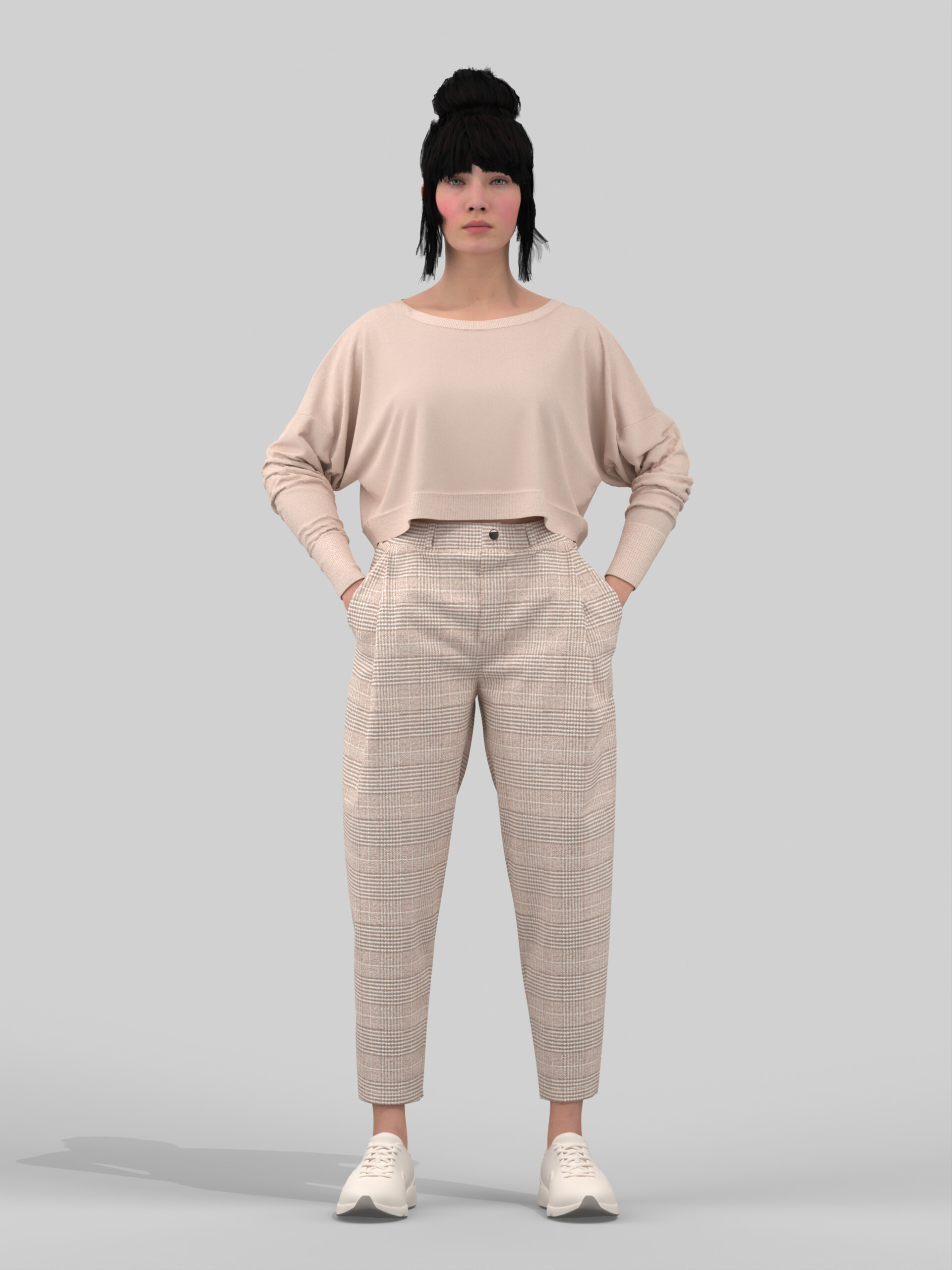 ArtStation - Look_I007 (free garment)