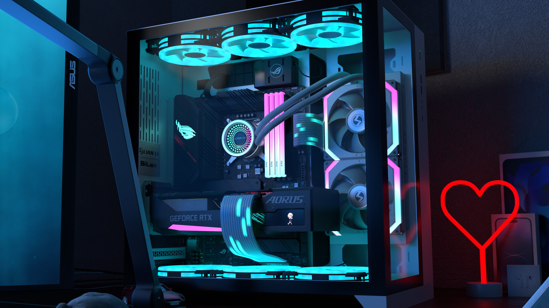 ArtStation - Stream start screensaver