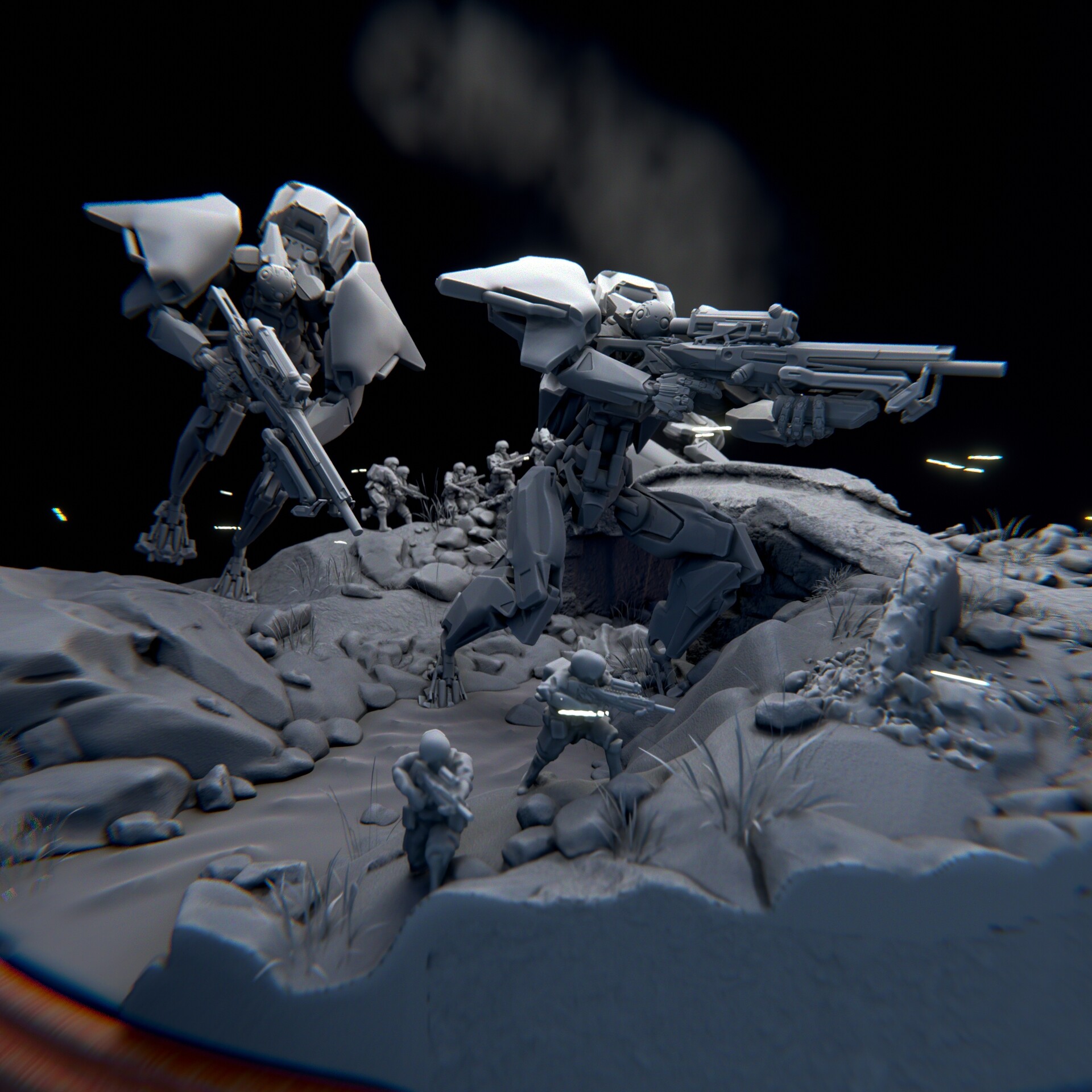 ArtStation - Battlefield Diorama