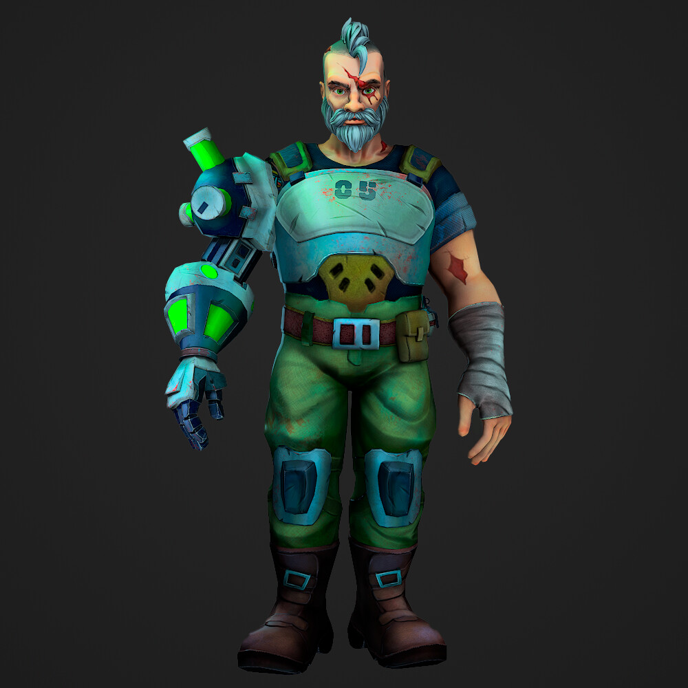 ArtStation - Rebel leader