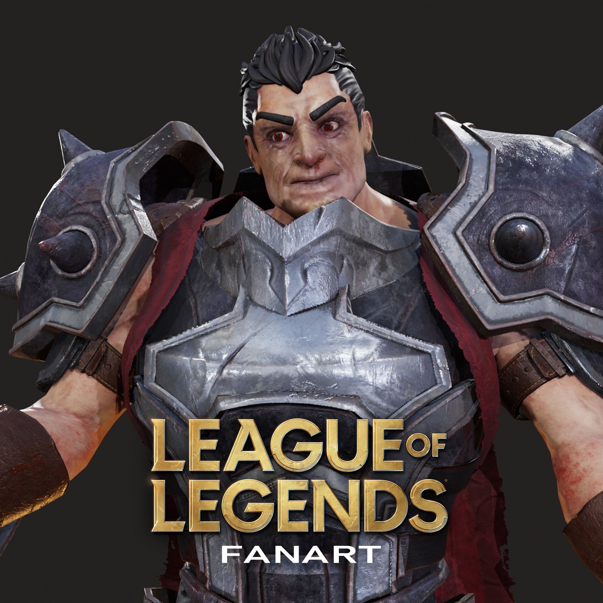 ArtStation - Darius - Game Ready League of Legend Fanart