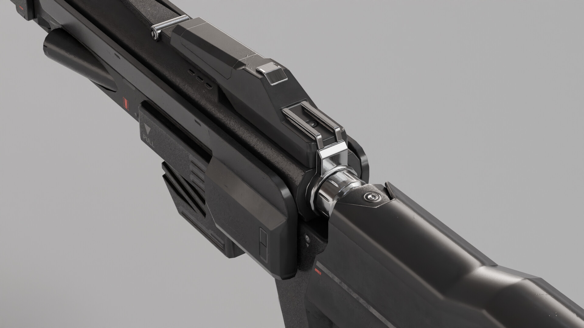 ArtStation - Futuristic Assault Rifle design